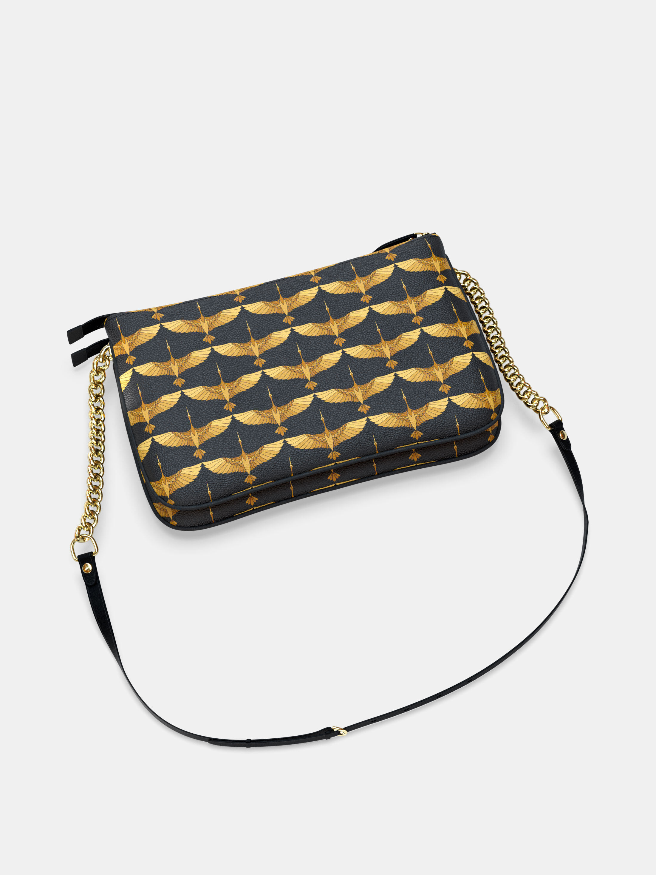 Custom Pochette. Design Your Own Double Zip Bag.