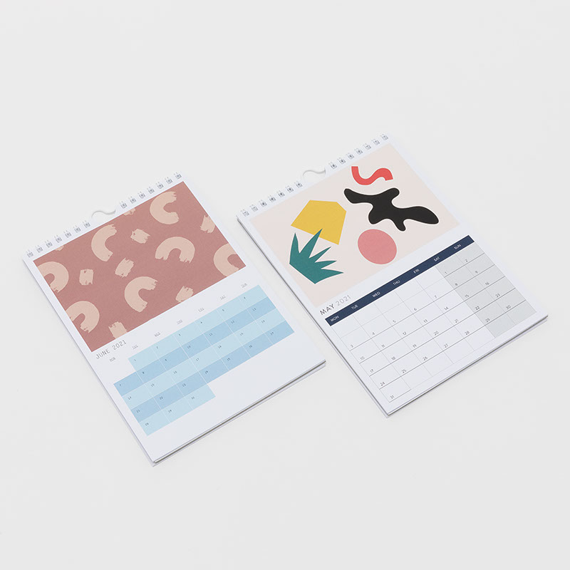 Calendrier A5 personnalisé I Calendrier 2021 à imprimer