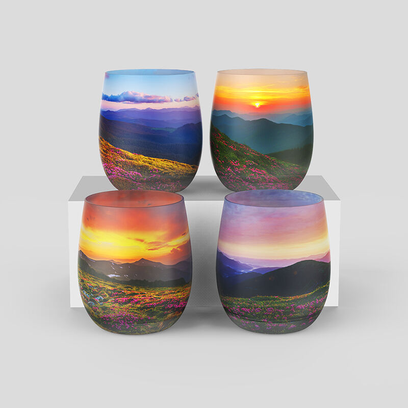 Personalized Water Glass. Custom Water Glass. Printed Glass.