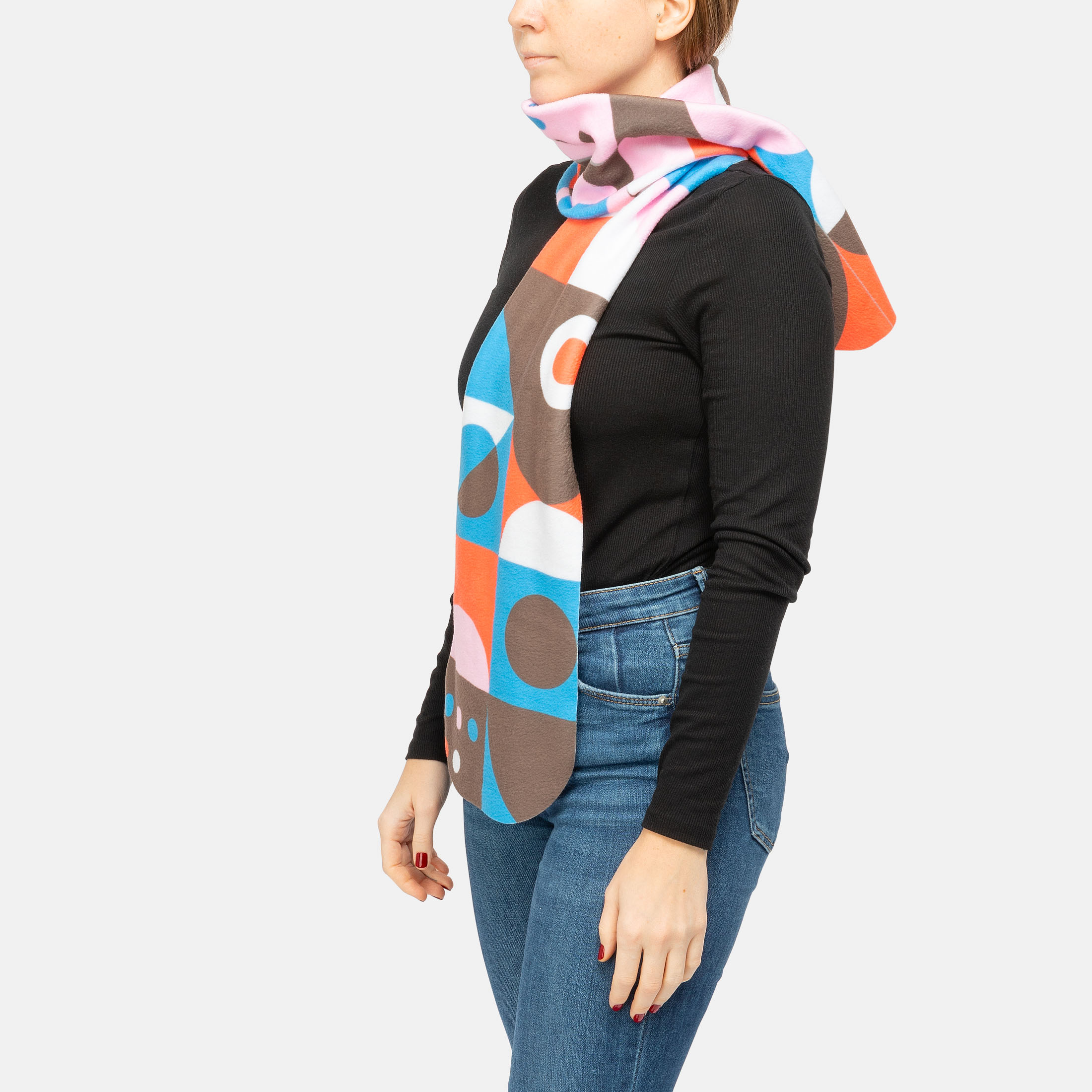 Bespoke Fleece Scarf. Design Your Own Scarf.