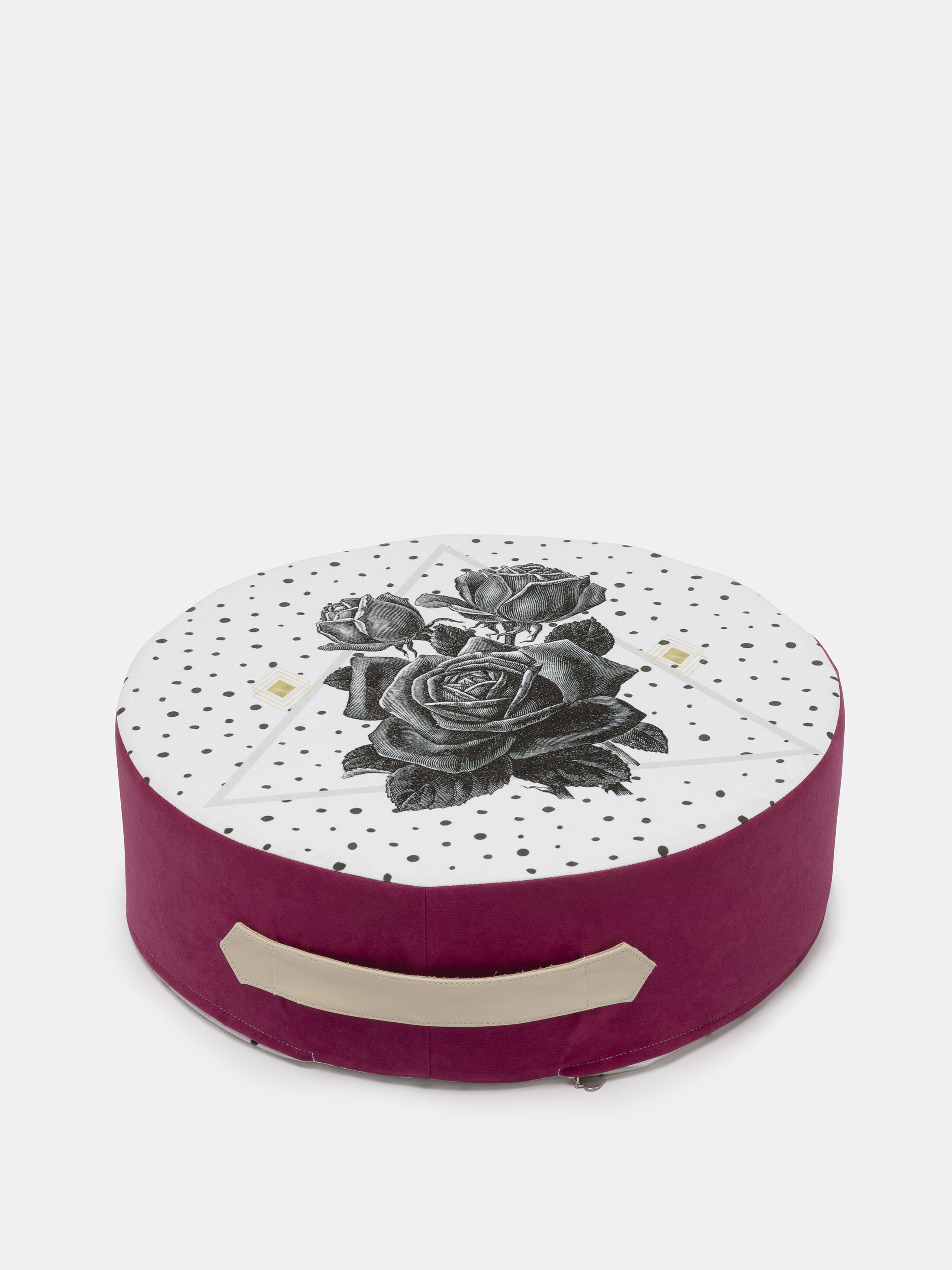 Custom Round Floor Cushions | Custom Large Floor Cushion