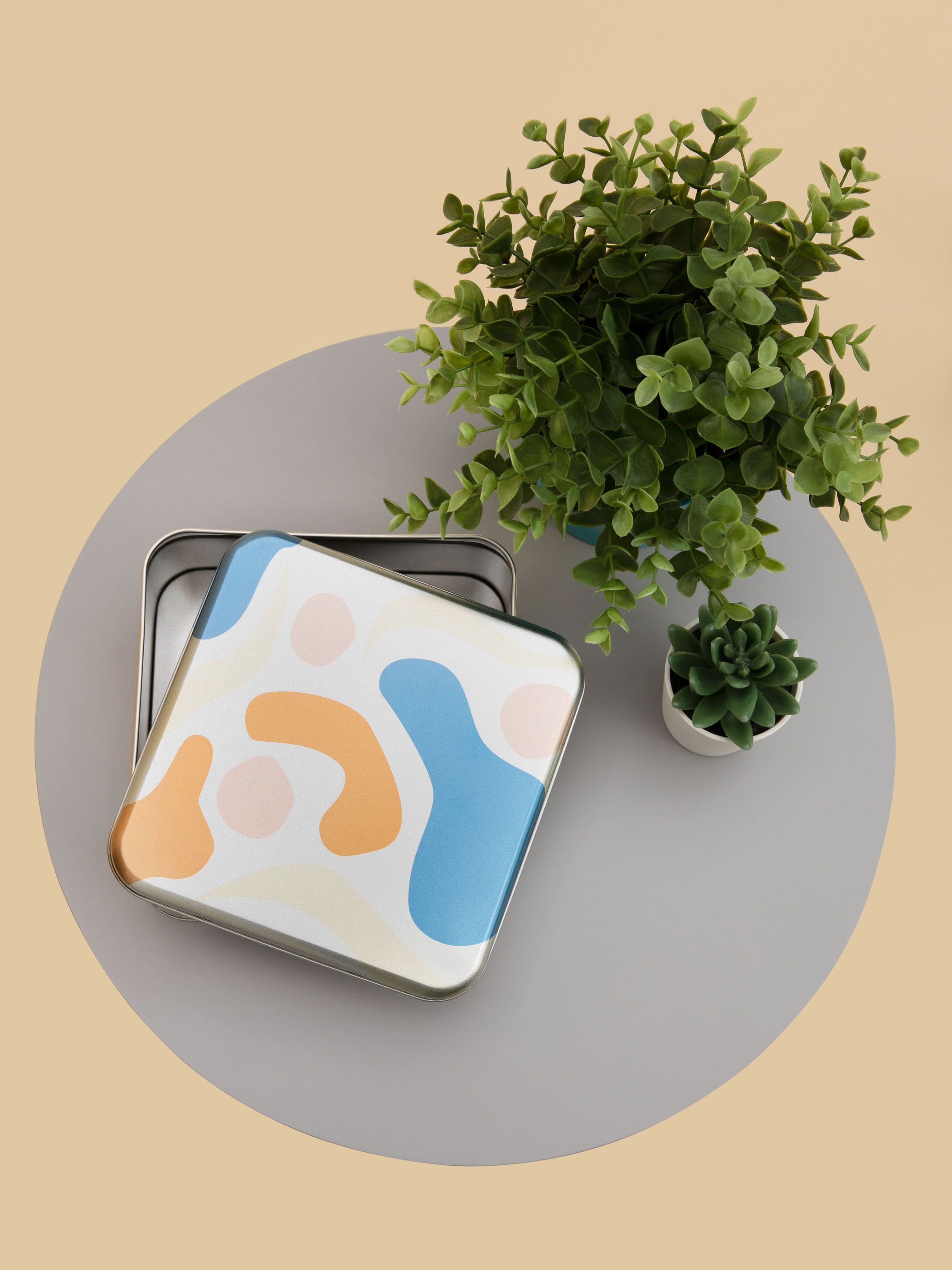 Custom Tins: Square Custom Printed Tins