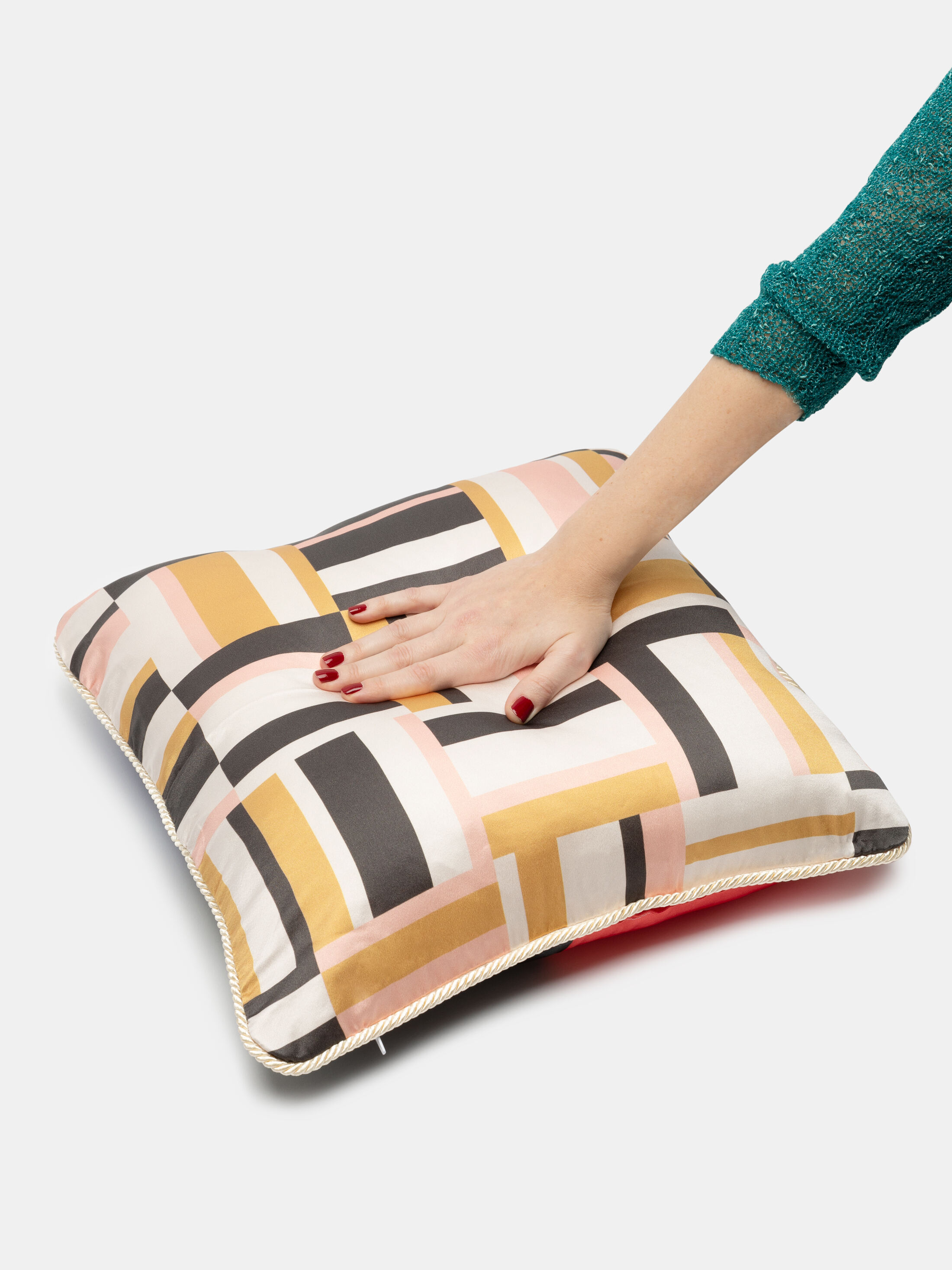 Silk Cushions Custom Printed. Design Silk Throw Pillows.