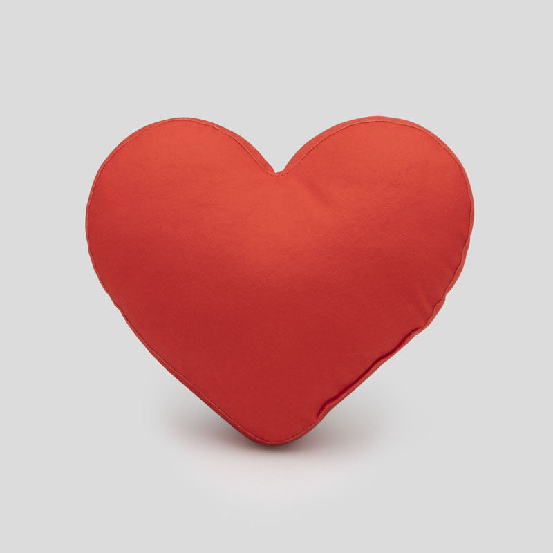 Personalised Heart Cushion. Heart Photo Cushion.