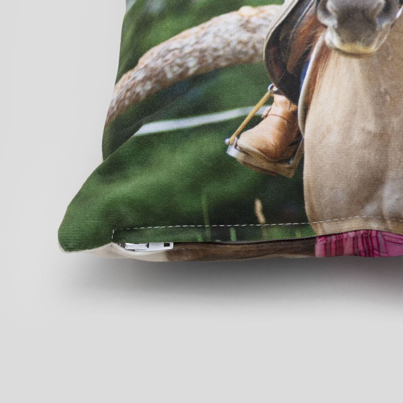 Small Personalised Cushion. Small Photo Cushion