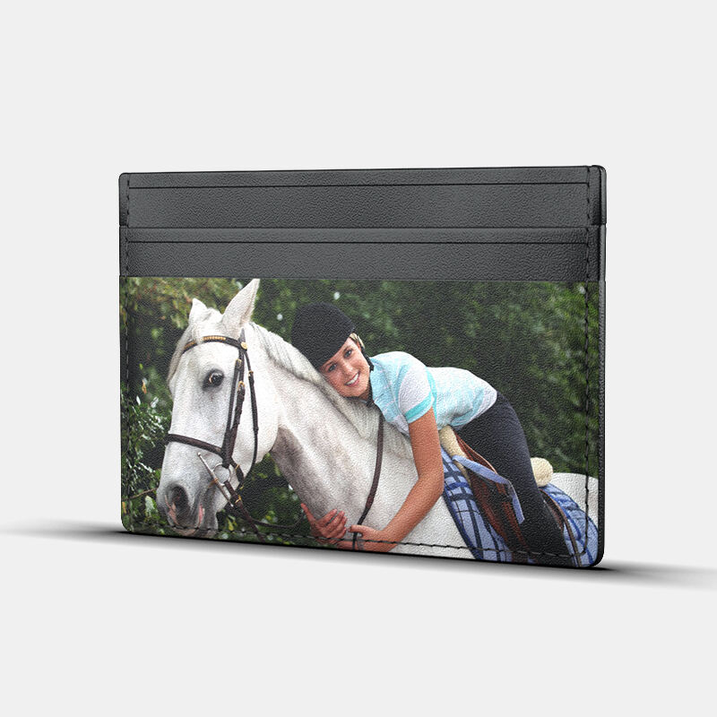 Design Your Own Card Holder. Custom Photo Card Holder.