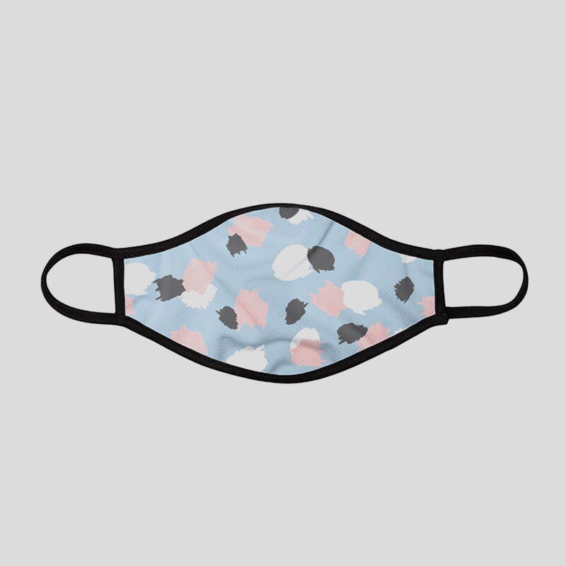 Custom Printed Mouth Mask. Personalised Mouth Masks. 4-Pack