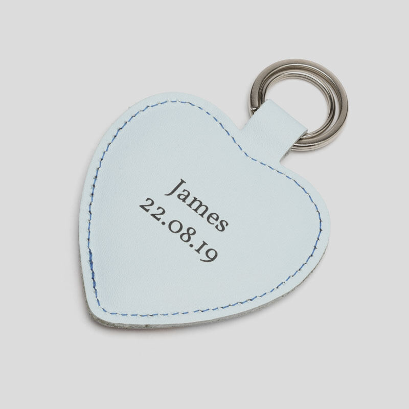 Double Sided Photo Keyrings. Personalised Double Keyring