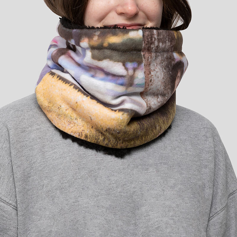 Personalised Snood. Custom Snood. Photo Snood. UK Made