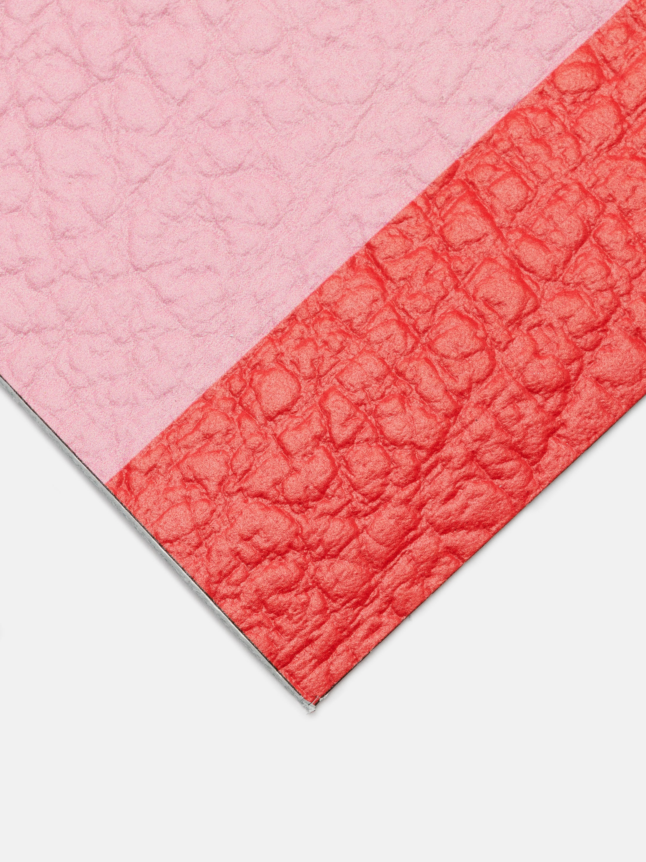 Custom Printed Leather Samples. Test Print on Leather Sample