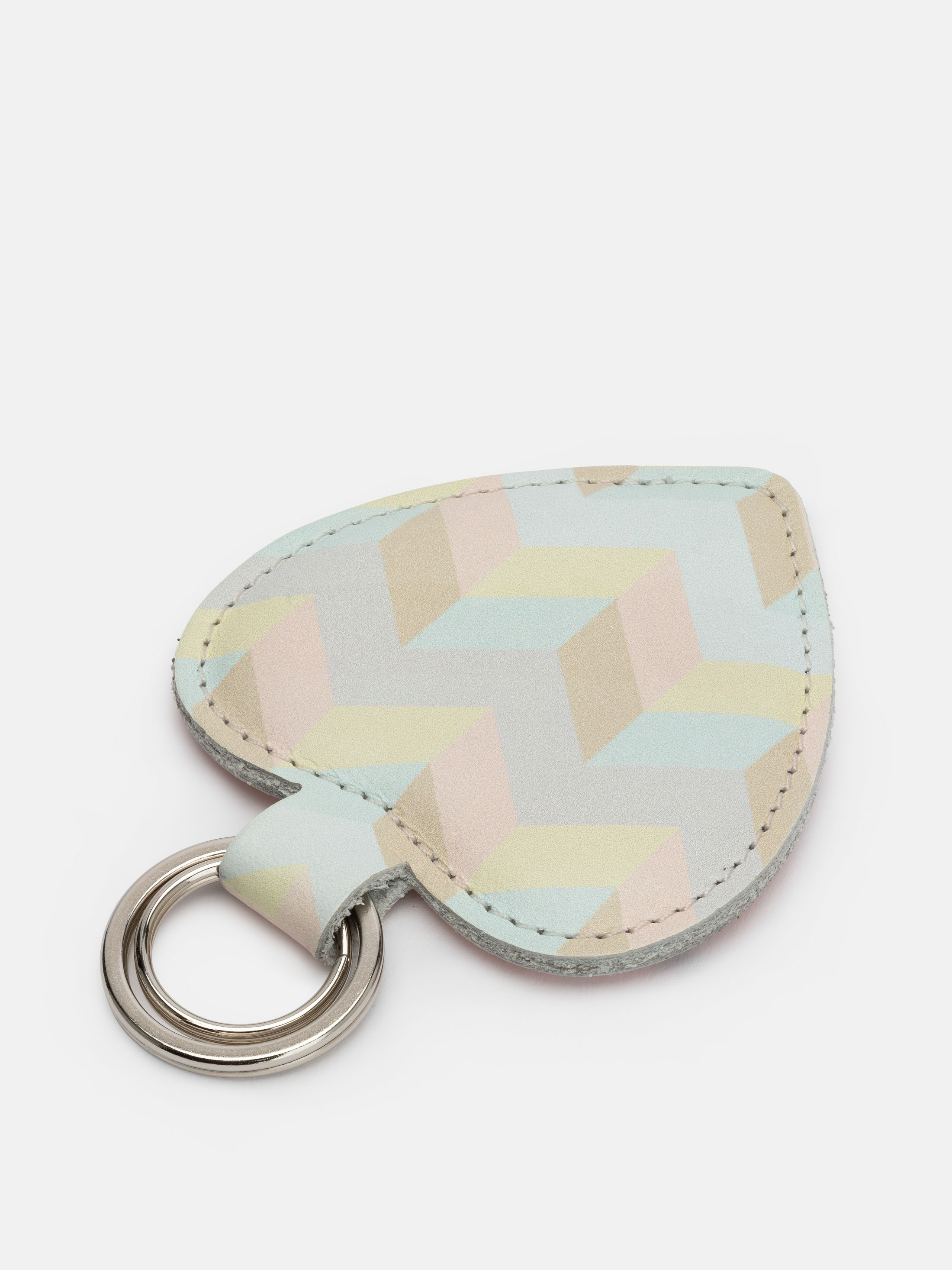 Custom Heart Keychain. Personalized Heart Keychain.