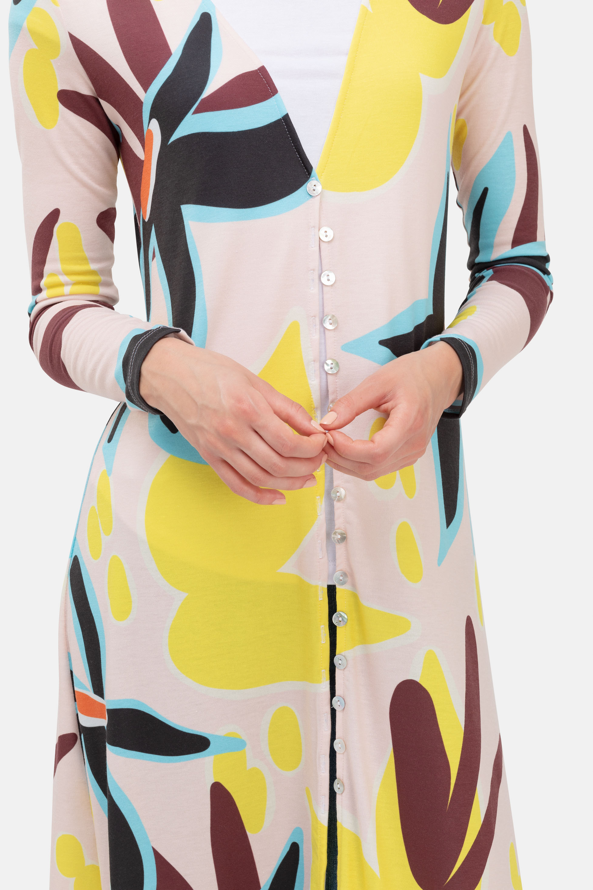 Bespoke Button Through Cardigan. Custom Made Cardigans.