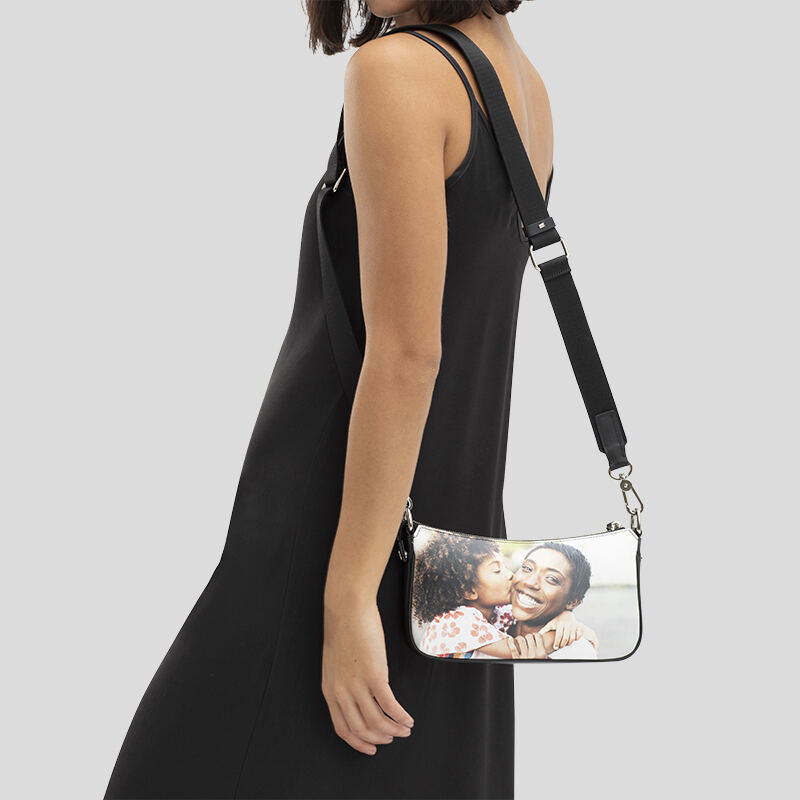 Gepersonaliseerde Baguette Tas. Bedrukte Baguette Bag.