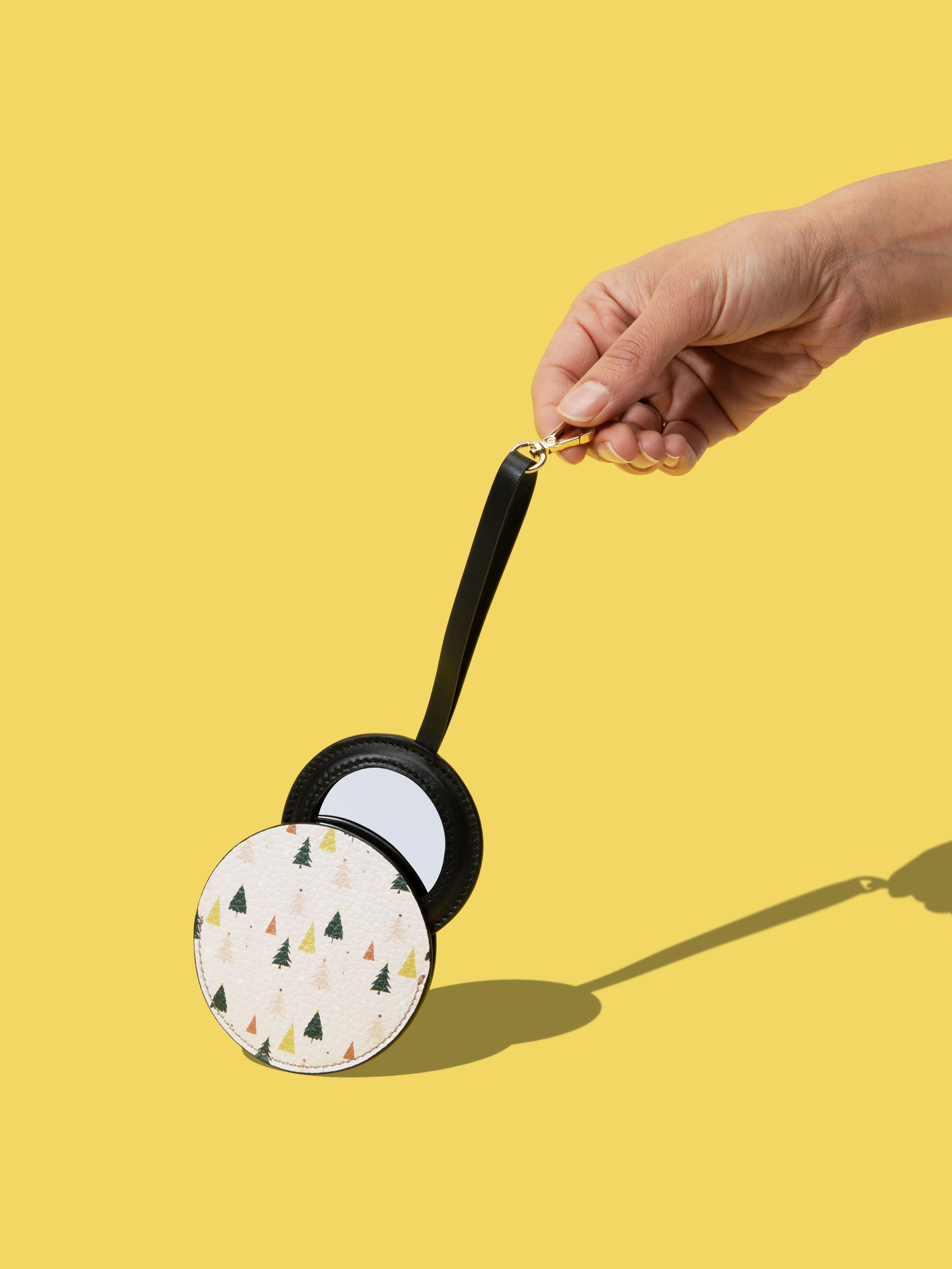 Custom Leather Compact Mirror. Design Your Own Compact.