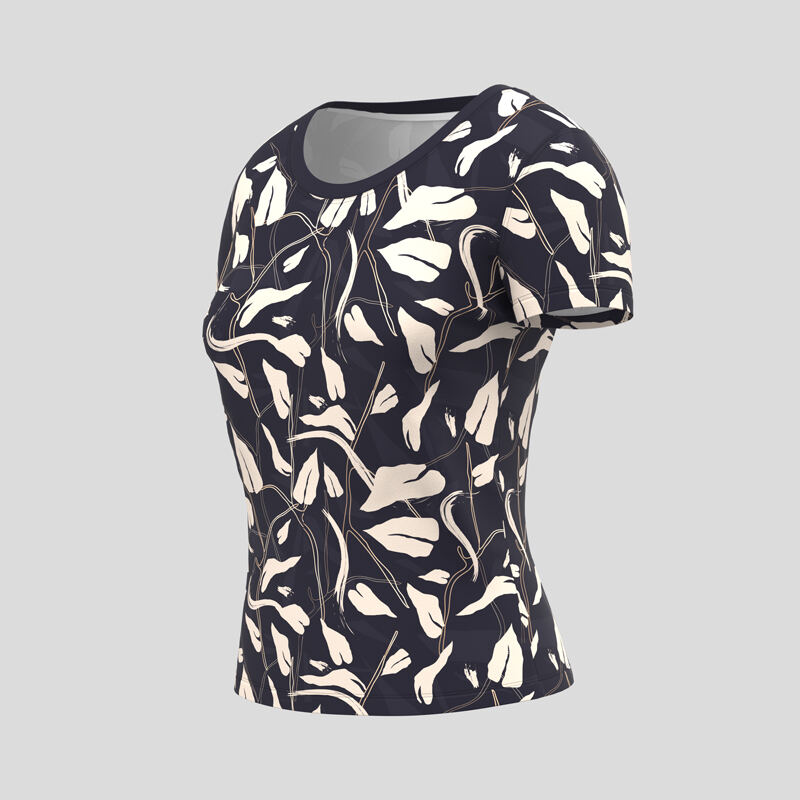 Custom Round Neck T-Shirt. Custom Scoop Neck T-Shirts.