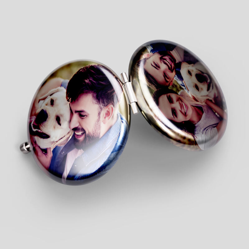 Personalised Compact Mirror | Design Your Own Pocket Mirror