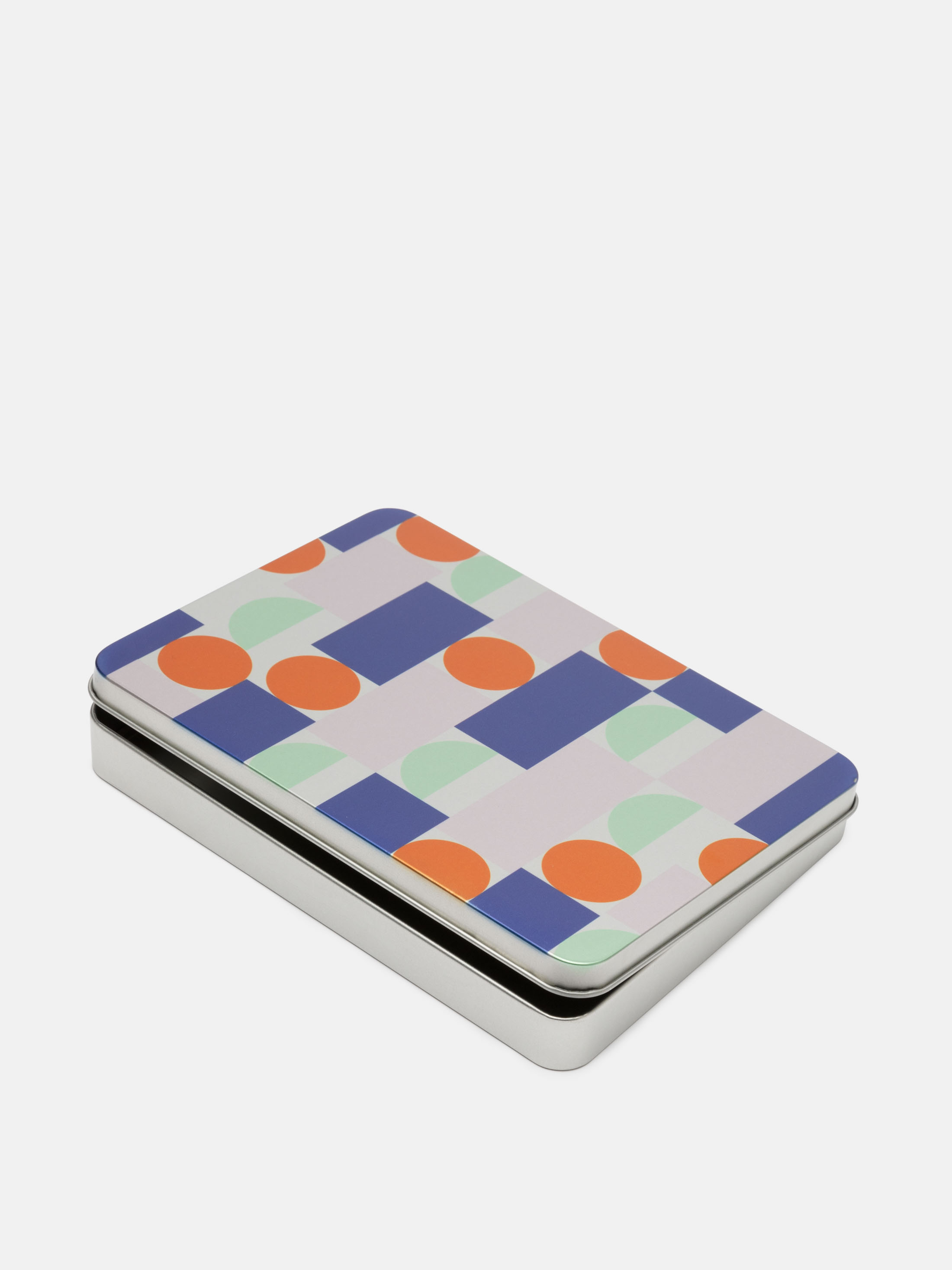 Boîte en métal plate personnalisée. Impression boîte plate