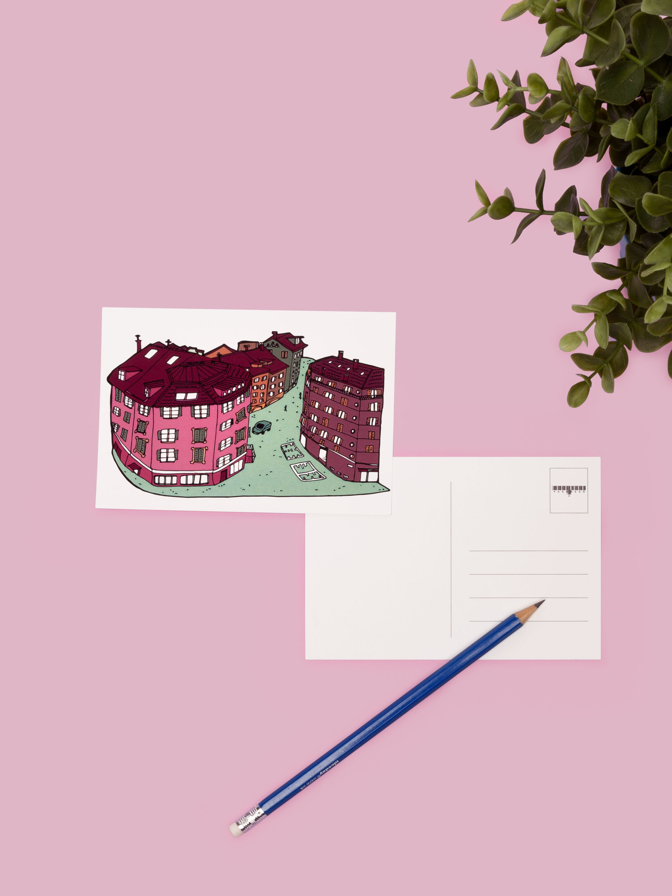 Skapa vykort med din egen design. Tryck dina egna vykort.