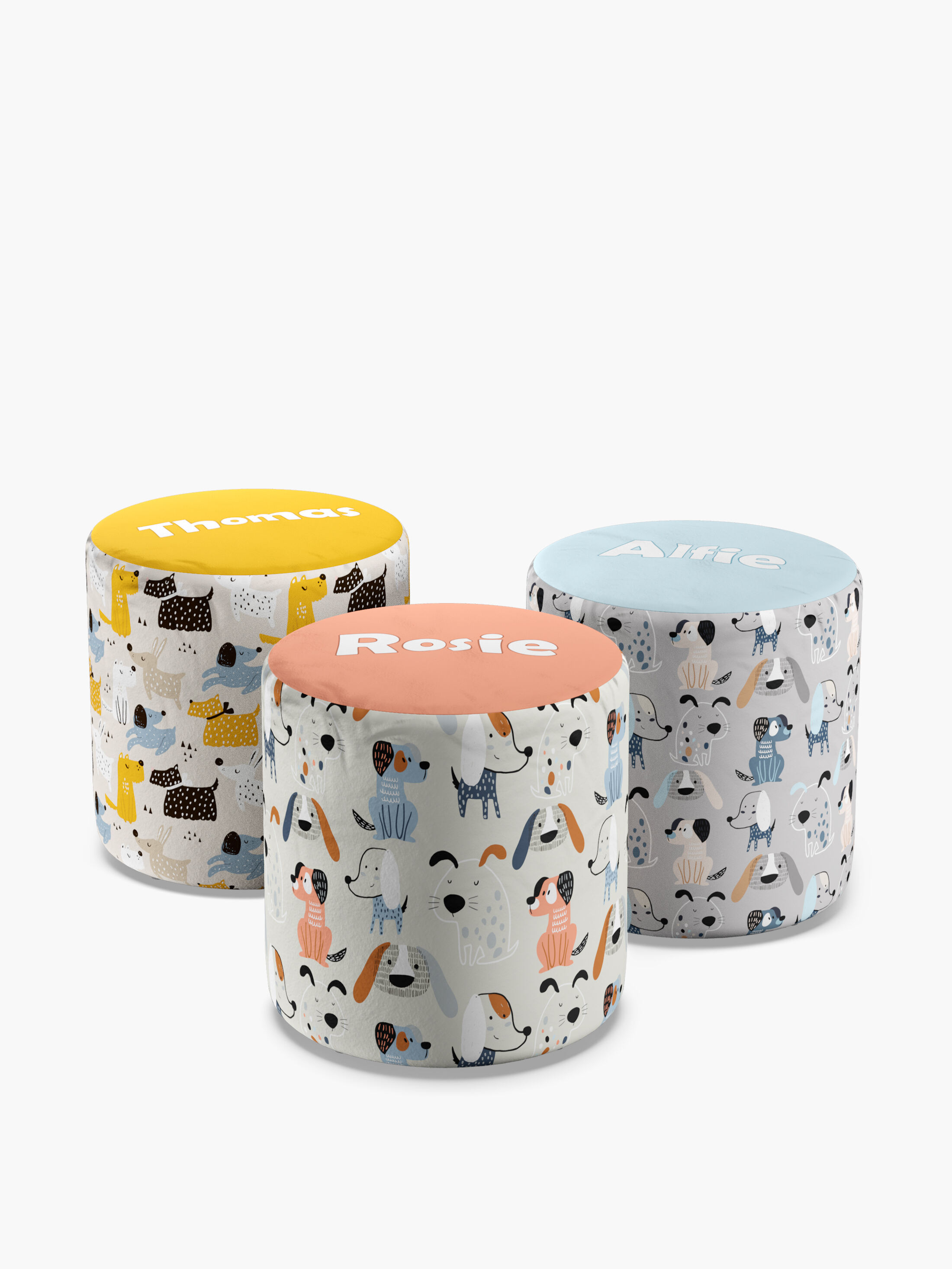 Handmade Custom Pouf – Design Your Printed Pouf Online