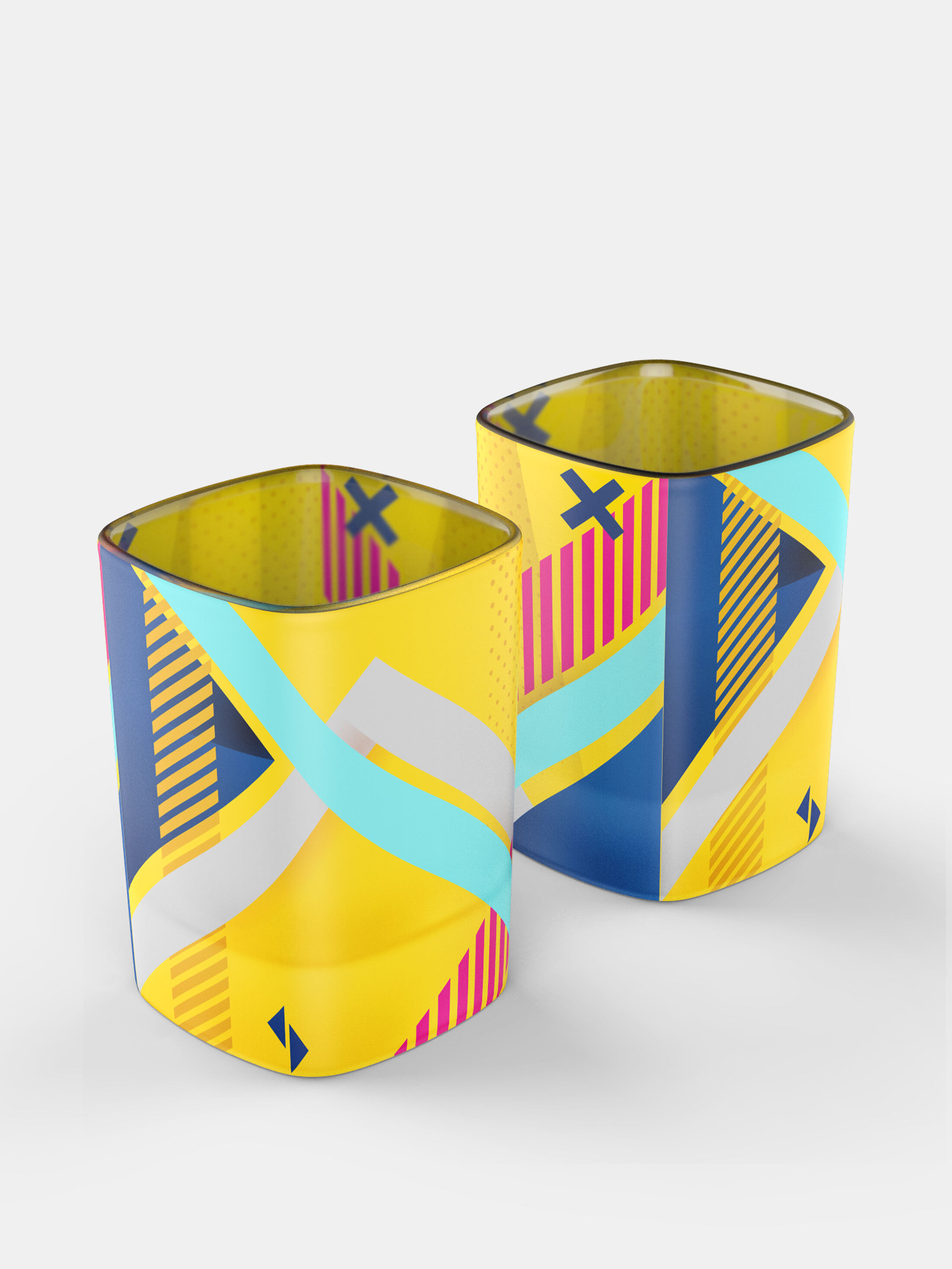 Custom Vodka Glasses. Printed Vodka Glasses. Handmade.
