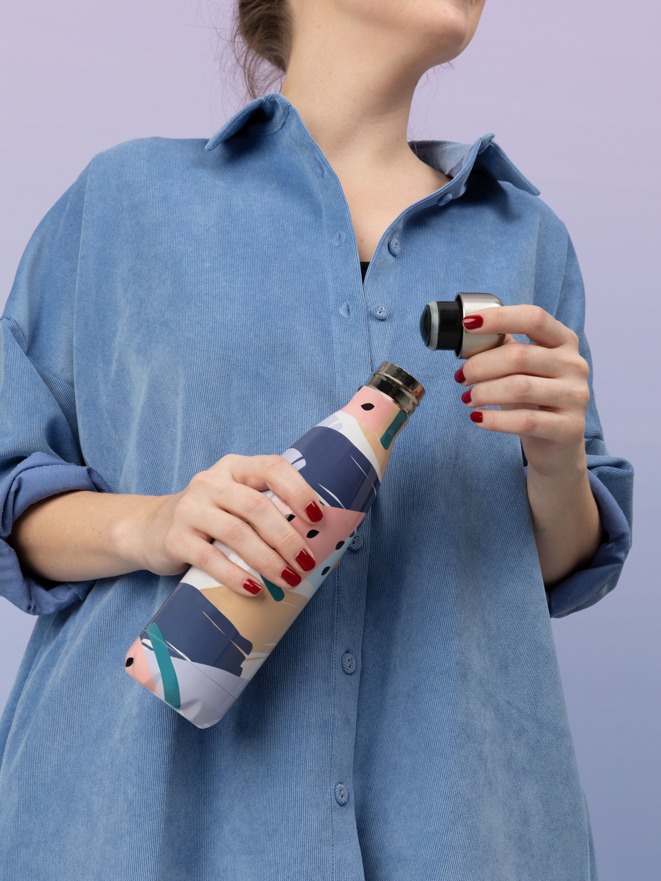 Custom Metal Water Bottle | Print on Demand Water Bottles