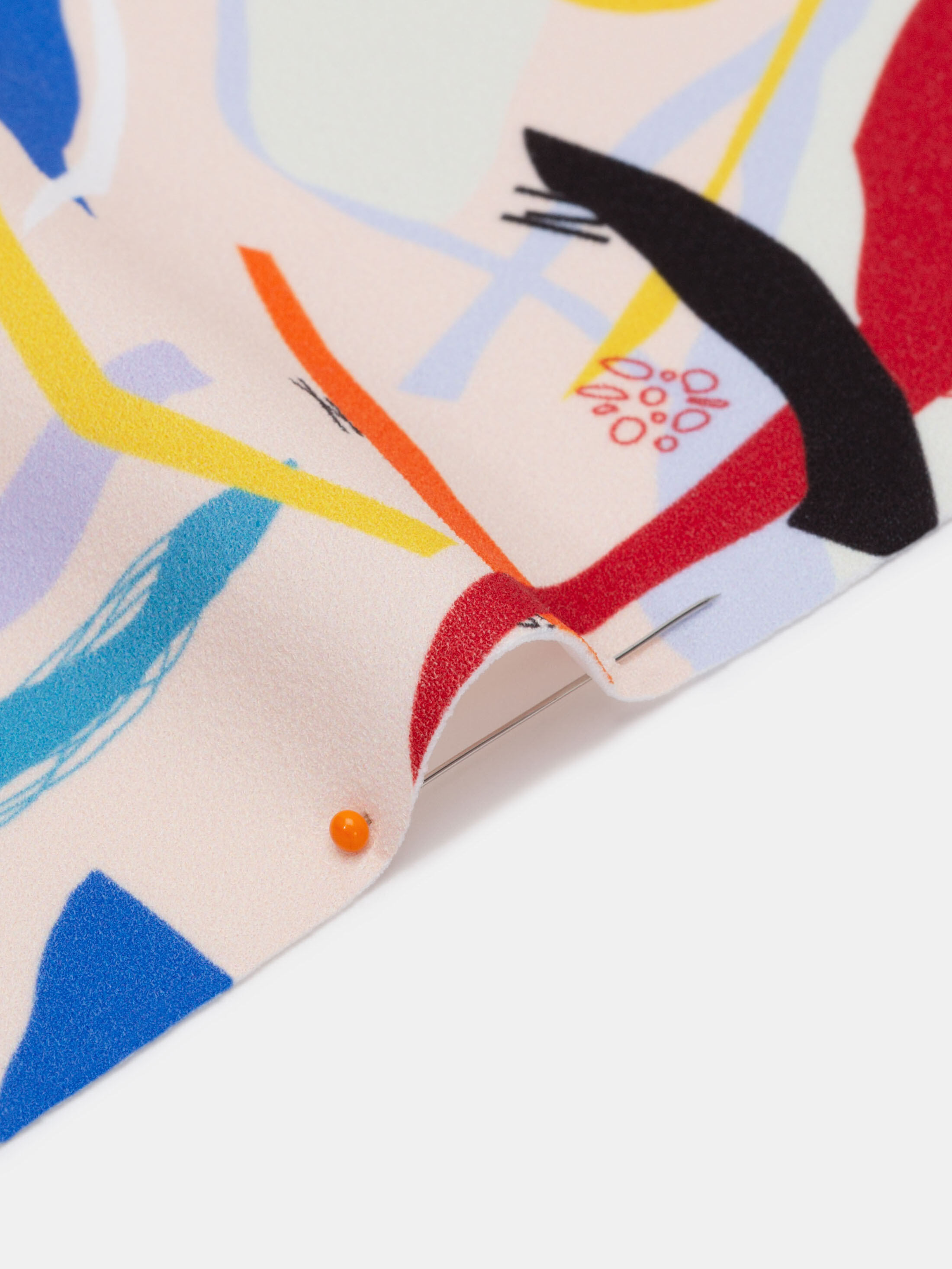 Scuba Crepe Fabric UK. Printing on Scuba Crepe Material.