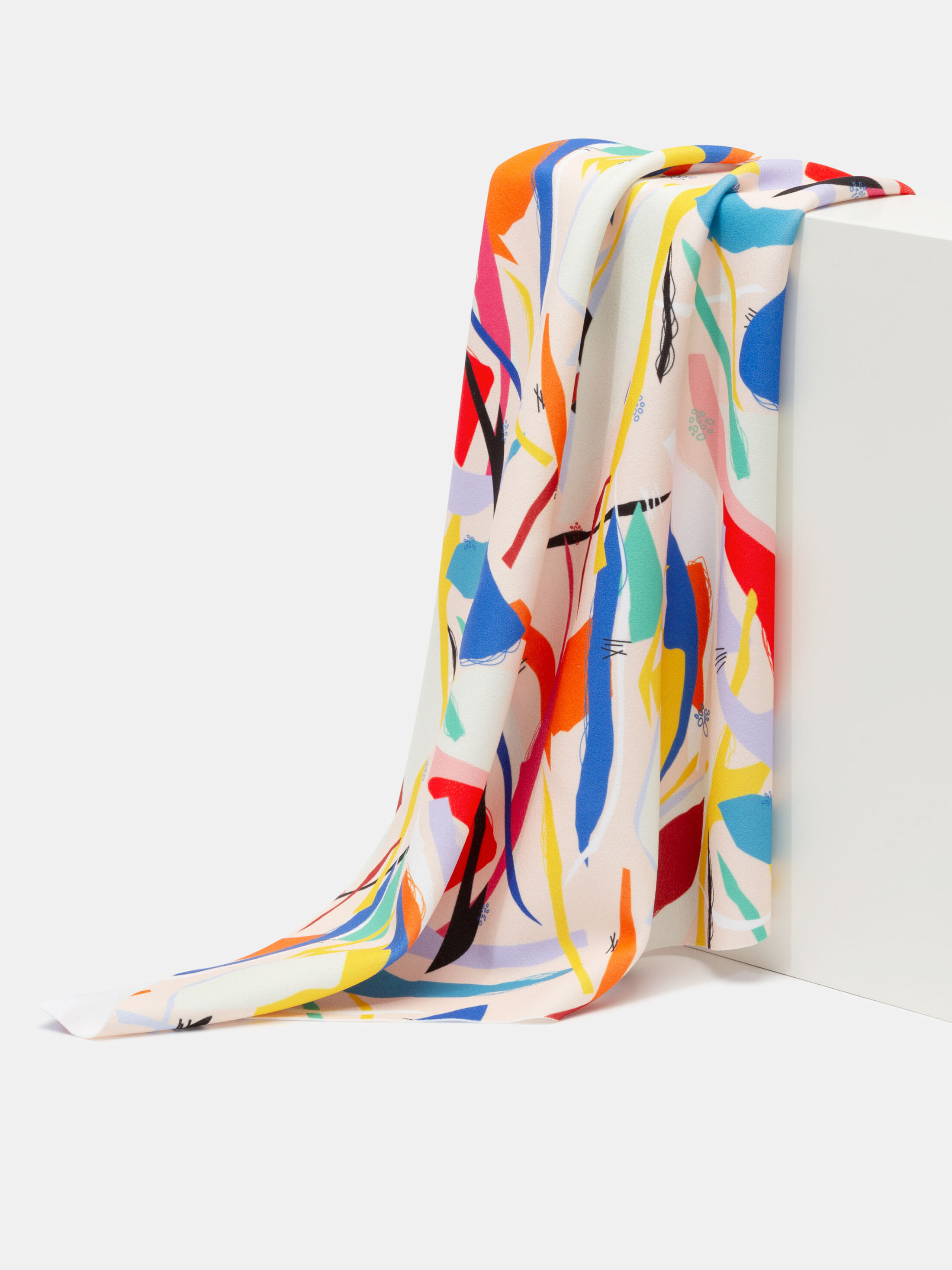 Scuba Crepe Fabric UK. Printing on Scuba Crepe Material.