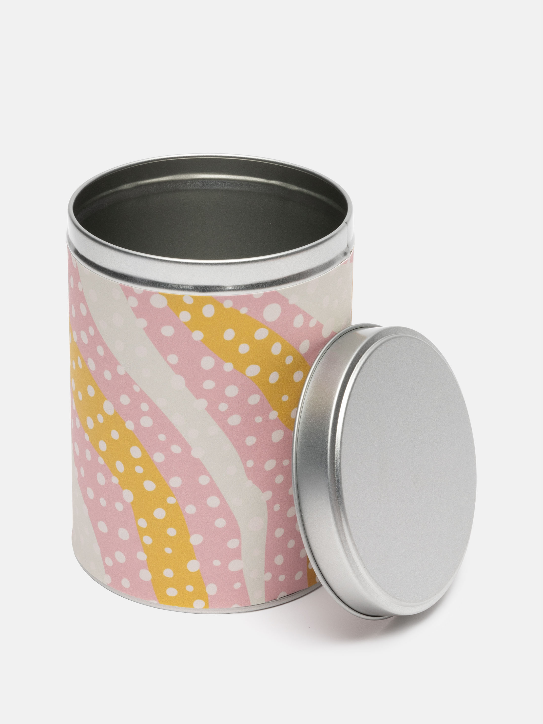Cylinder Tin: Custom Tin Cylinder Shaped in 2 Sizes