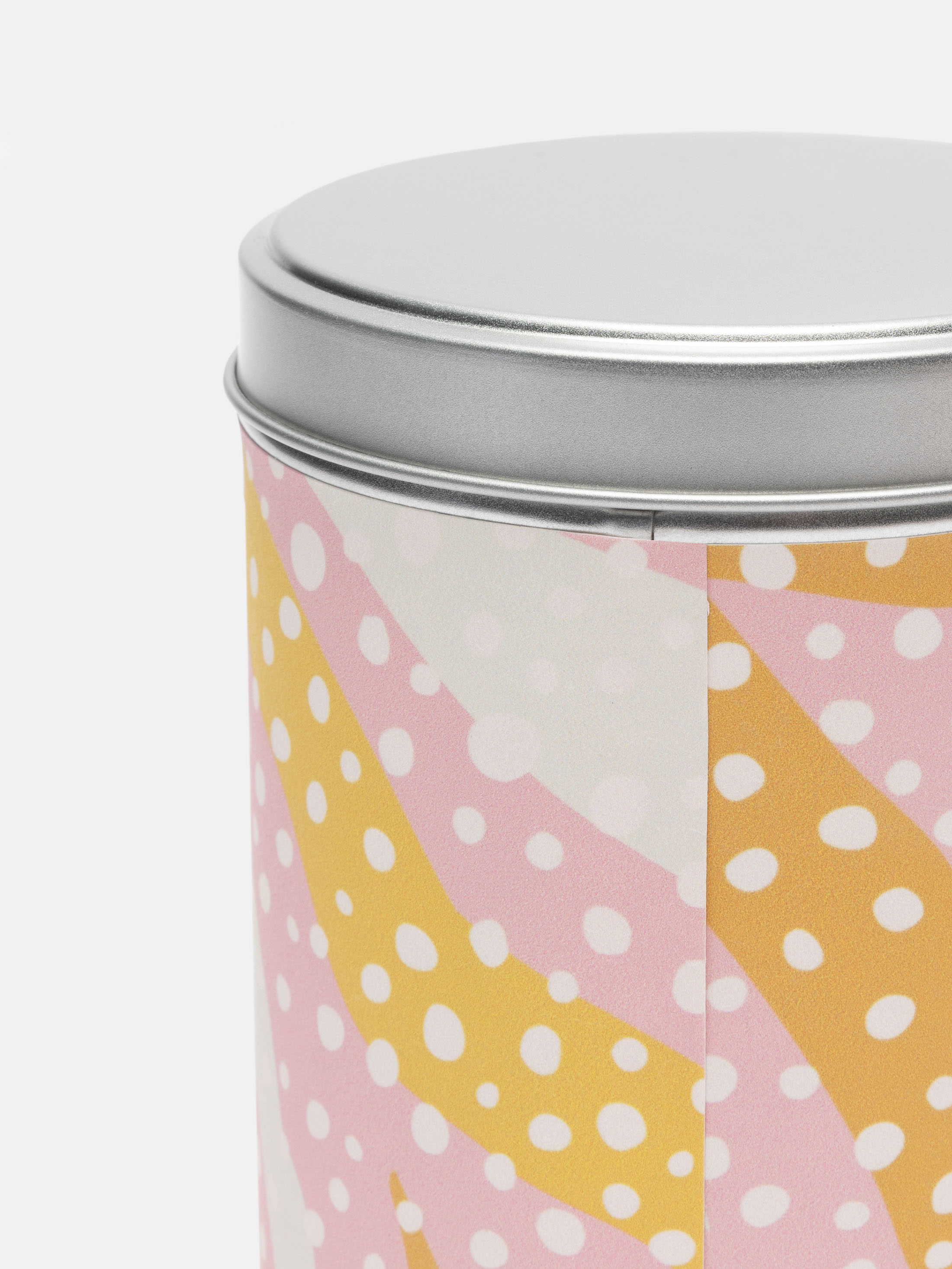 Cylinder Tin: Custom Tin Cylinder Shaped in 2 Sizes