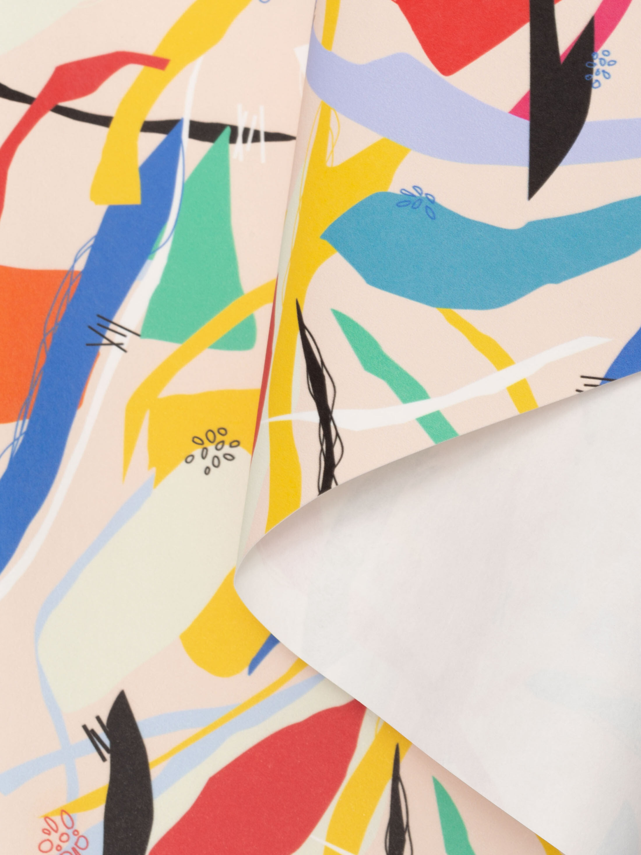 Digital Printing on Scroll Paper. Bespoke Scroll Fabric