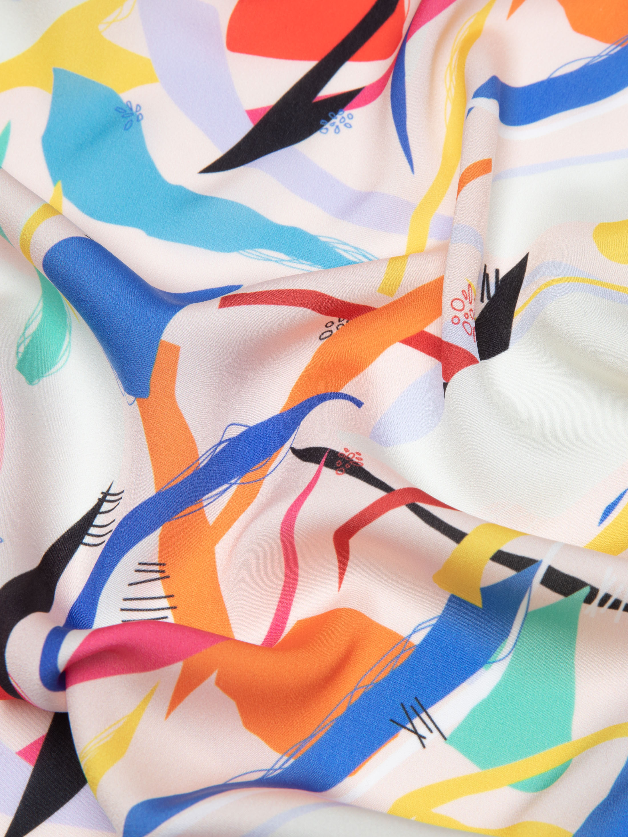 Krepp Stoffe bedrucken lassen | Kreppstoffe selbst gestalten