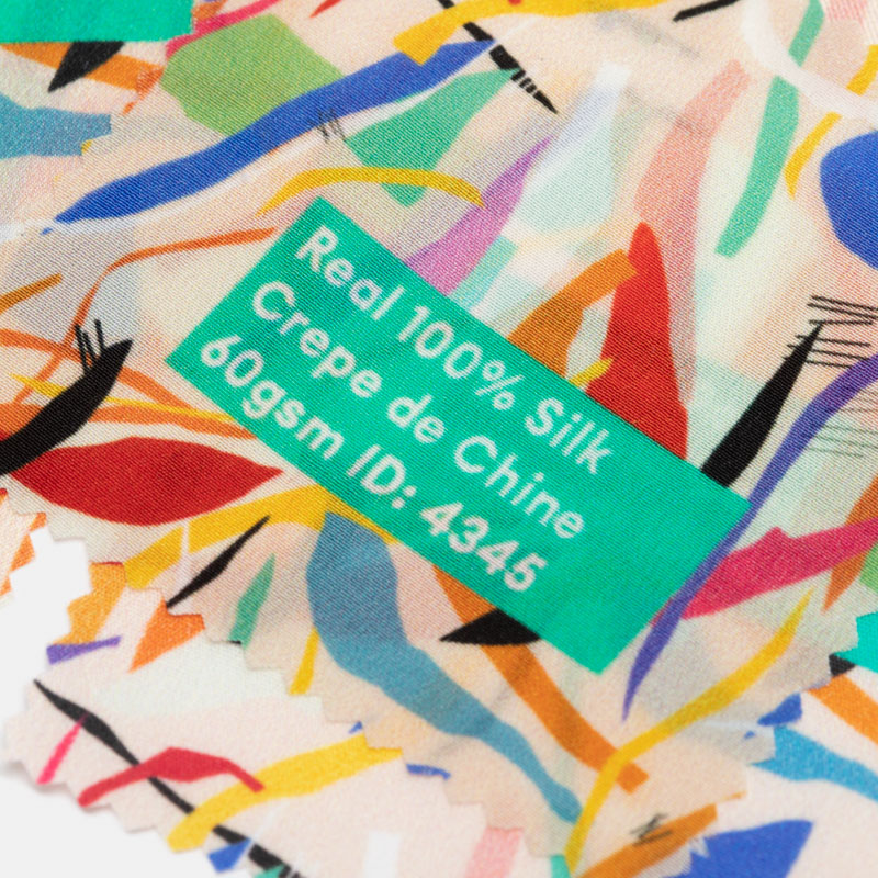 Custom Fabric Swatch Pack. Digital Printed Fabric Swatches