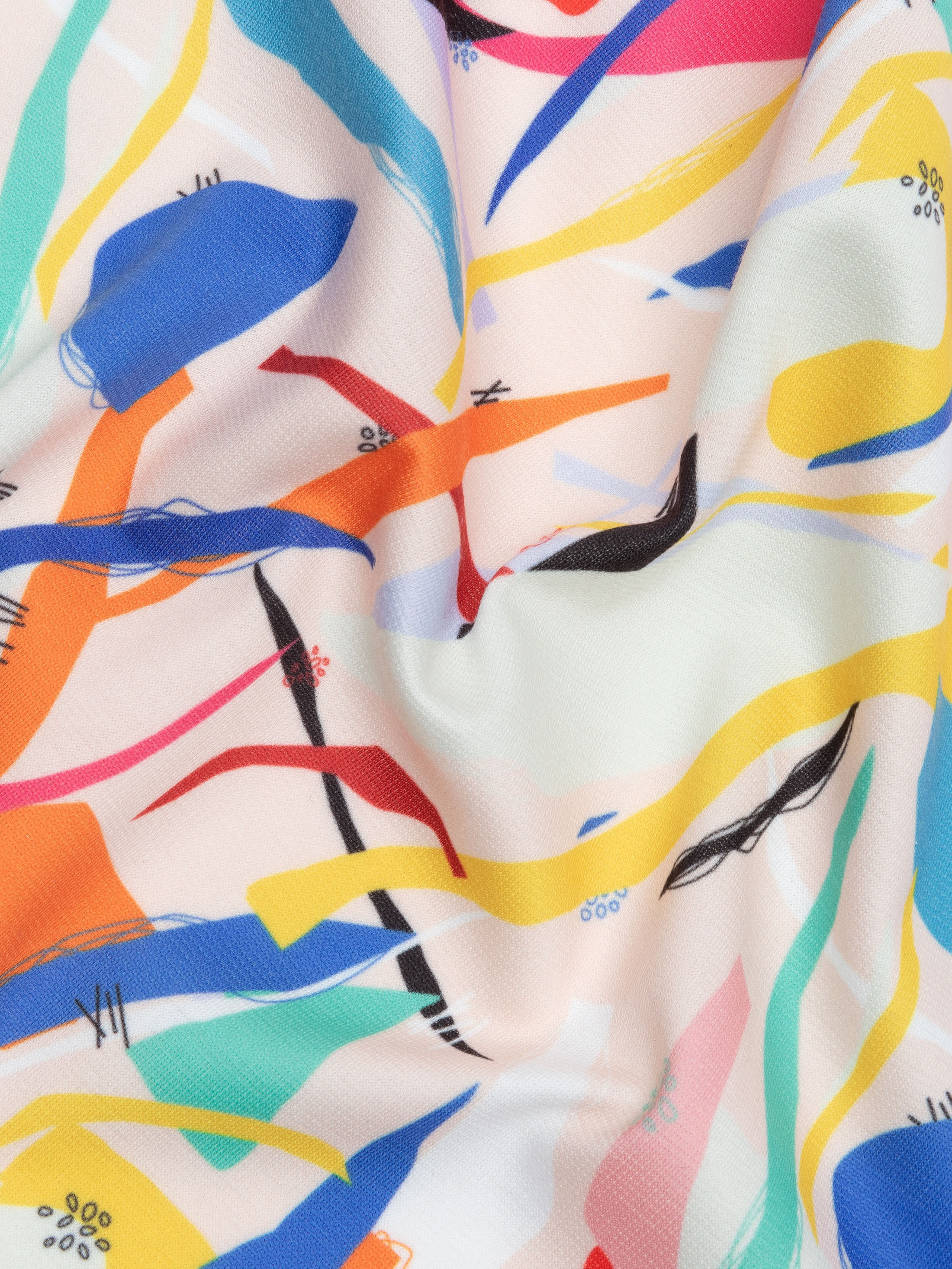 Stretch-Stoff bedrucken lassen. Elastische Stoffe bedrucken