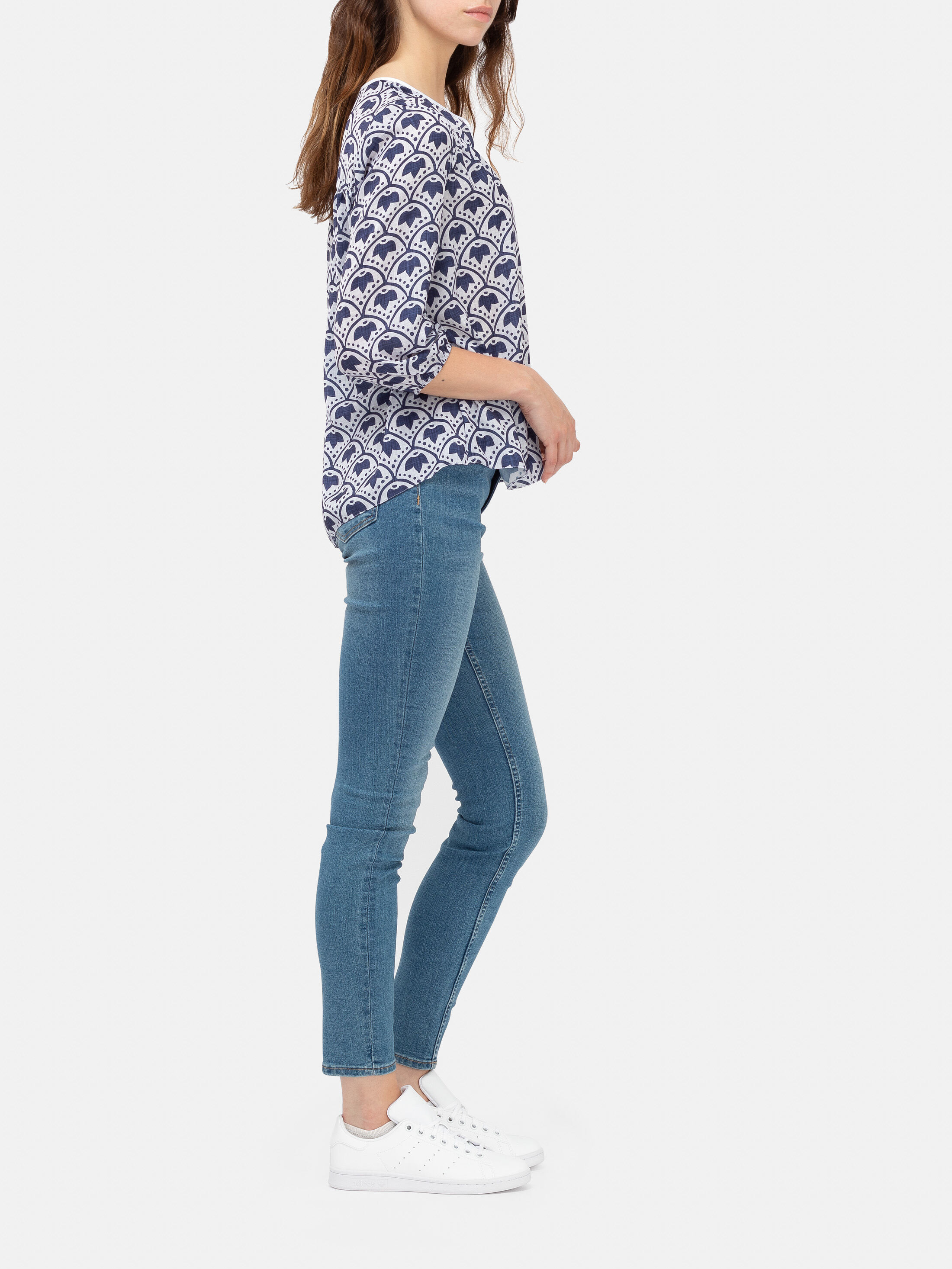 Printed Blouse. Design Your Own Custom Blouses.
