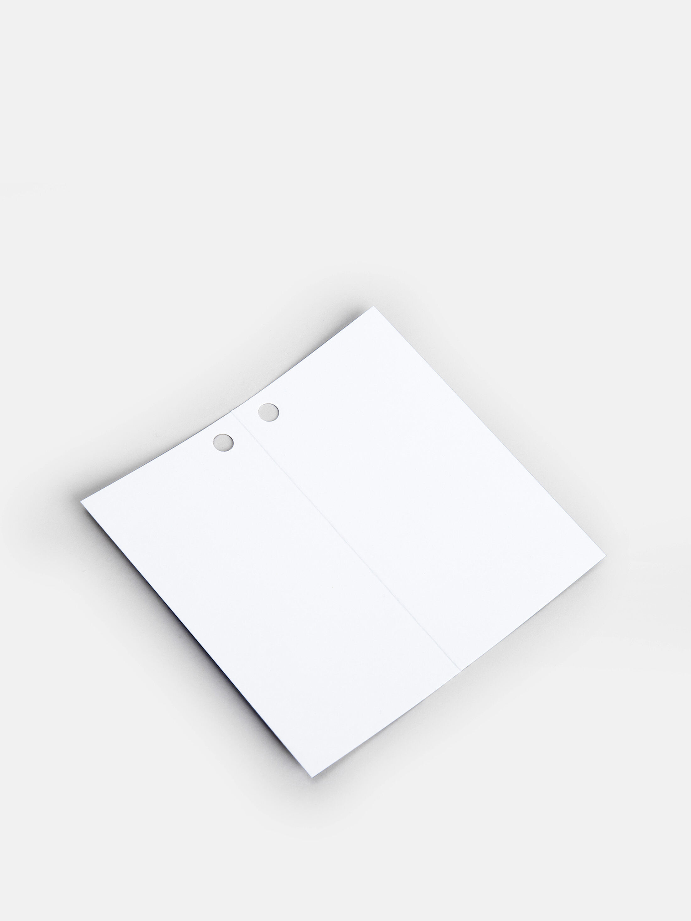 Personalised Favour Tags: Folded Tags Printed with Your Art