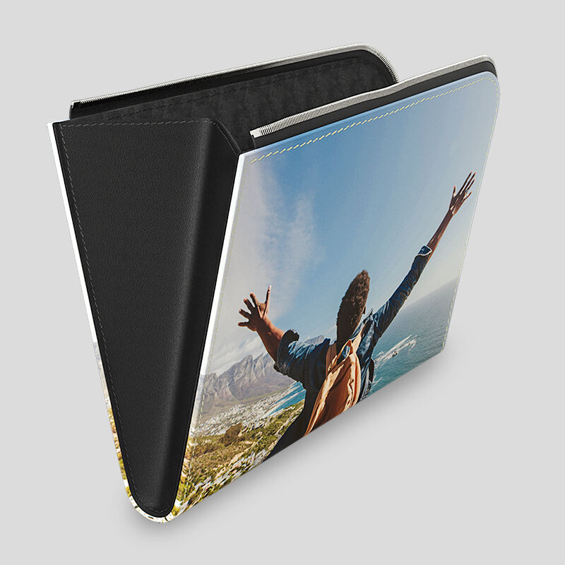 Personalised Leather Portfolio – Custom Document Folder A4