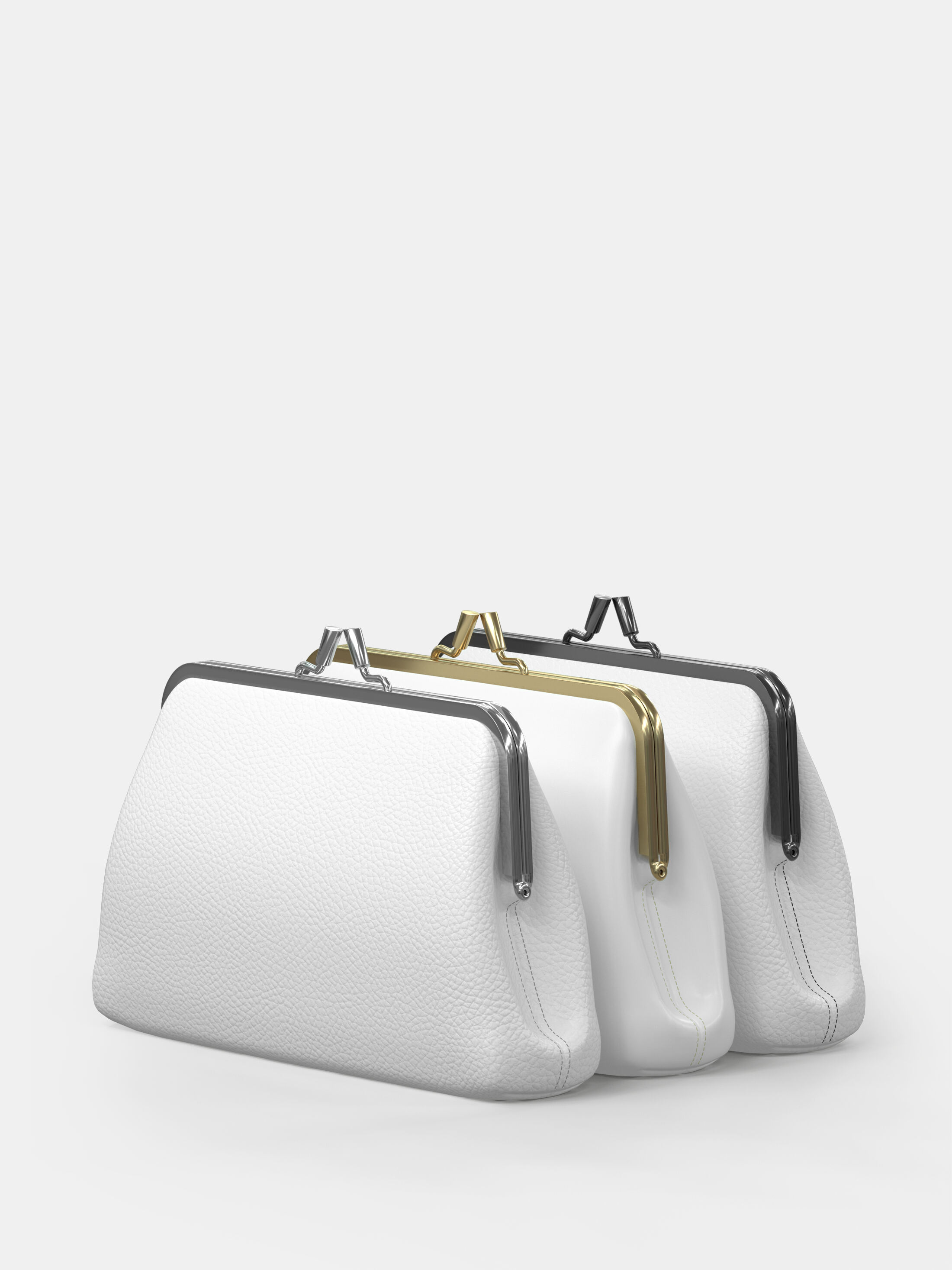 Custom Metal Frame Bag. Design Your Own Metal Frame Clutch.