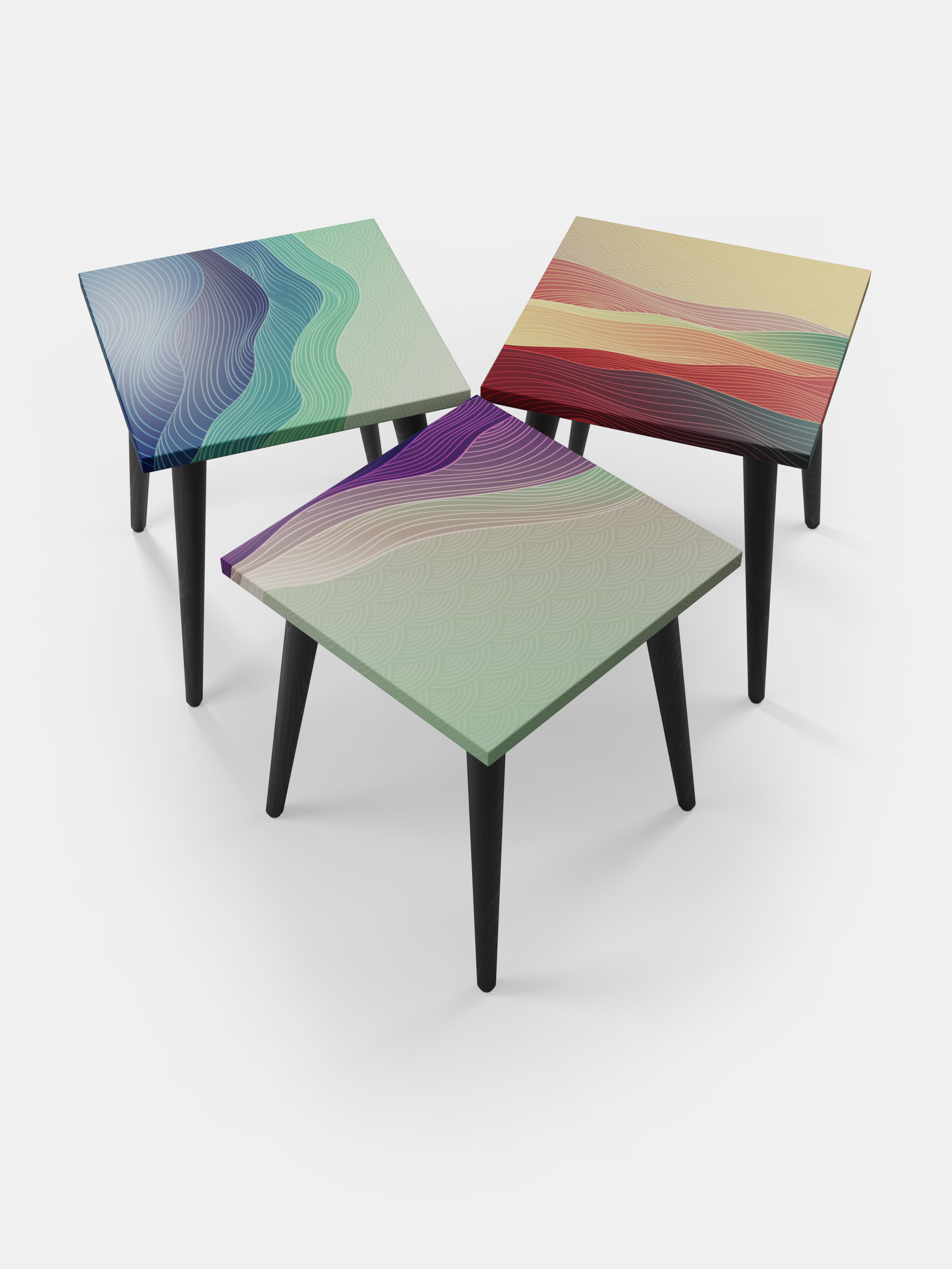 Custom Side Table. Bespoke Side Table.