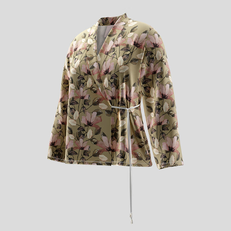 Custom Wrap Jacket | Design Your Own Personalized Women's Wrap Coat Canada