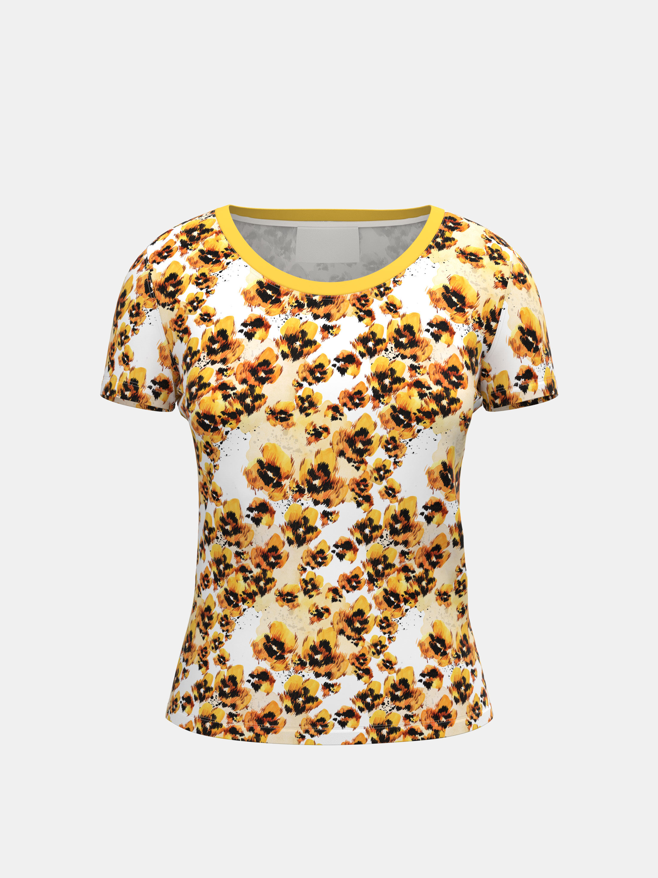 Custom Scoop Neck T Shirts. Custom Round Neck T Shirt.