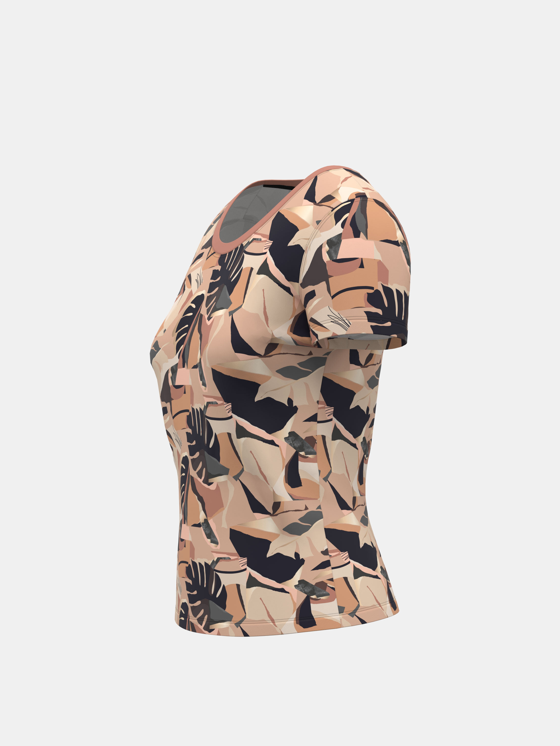 Custom Scoop Neck T Shirts. Custom Round Neck T Shirt.