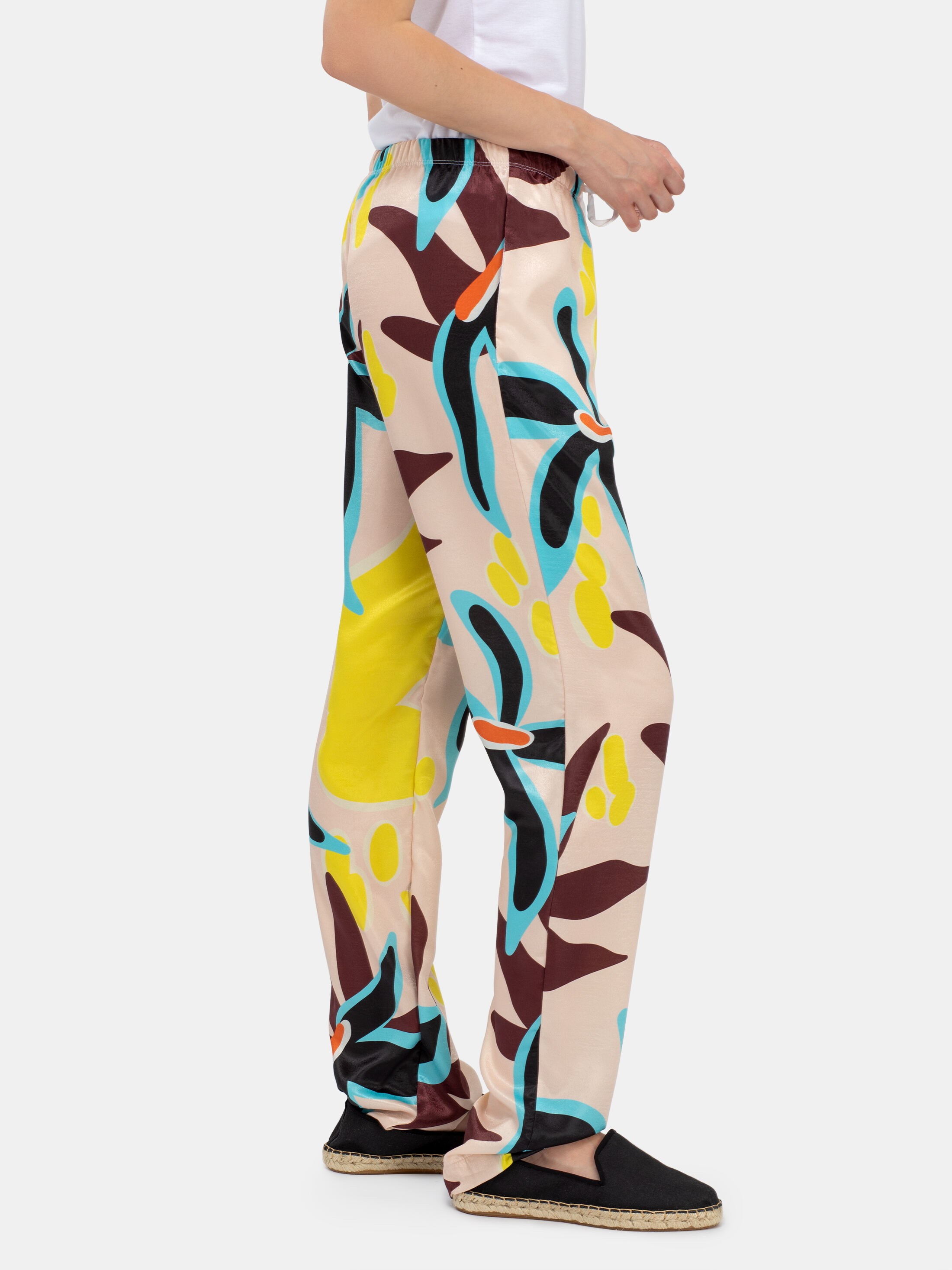 Bespoke Printed Trousers. Custom Printed Ladies Trousers