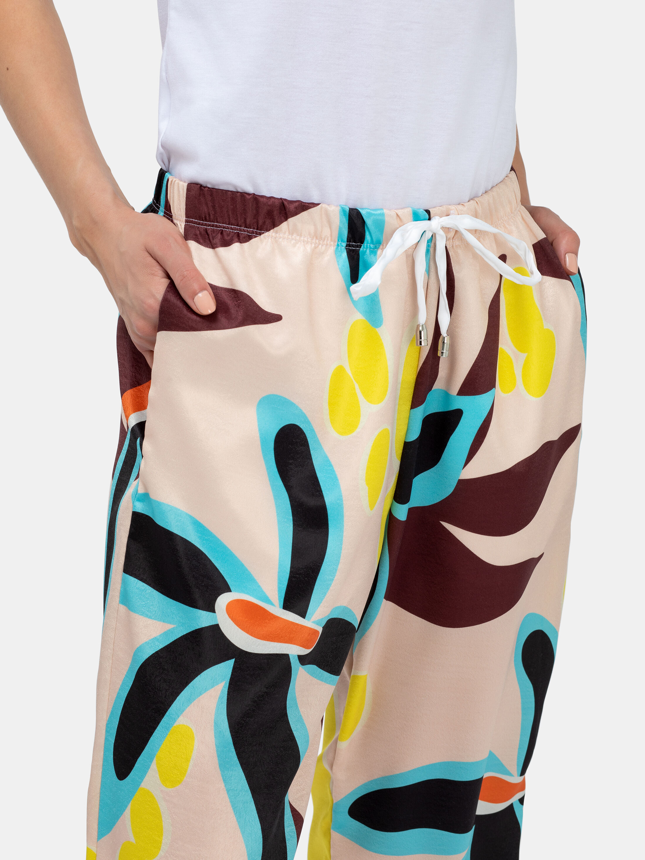 Bespoke Printed Trousers. Custom Printed Ladies Trousers