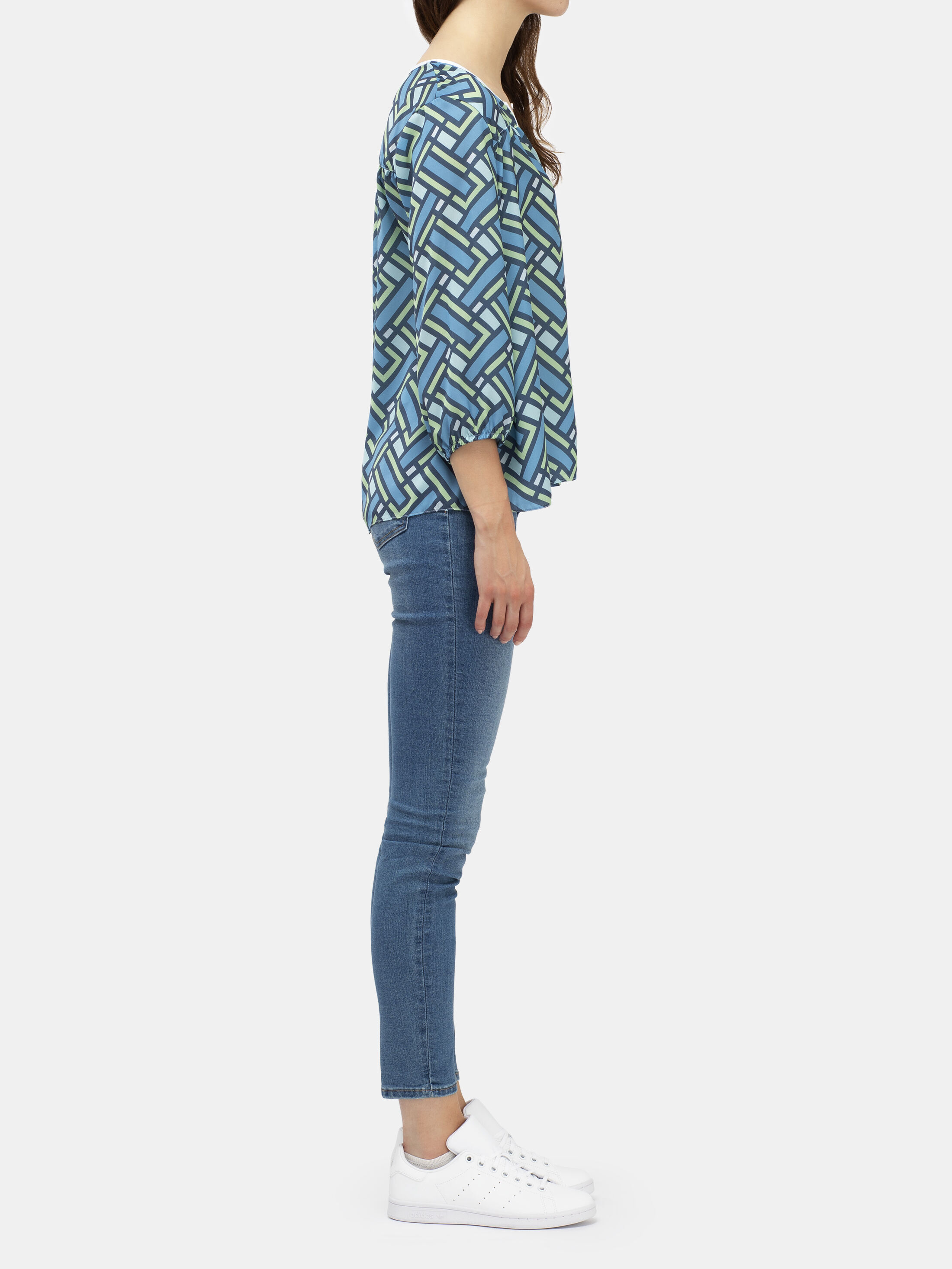 Printed Blouse. Peasant Blouse w/Your Design. Blouses Online