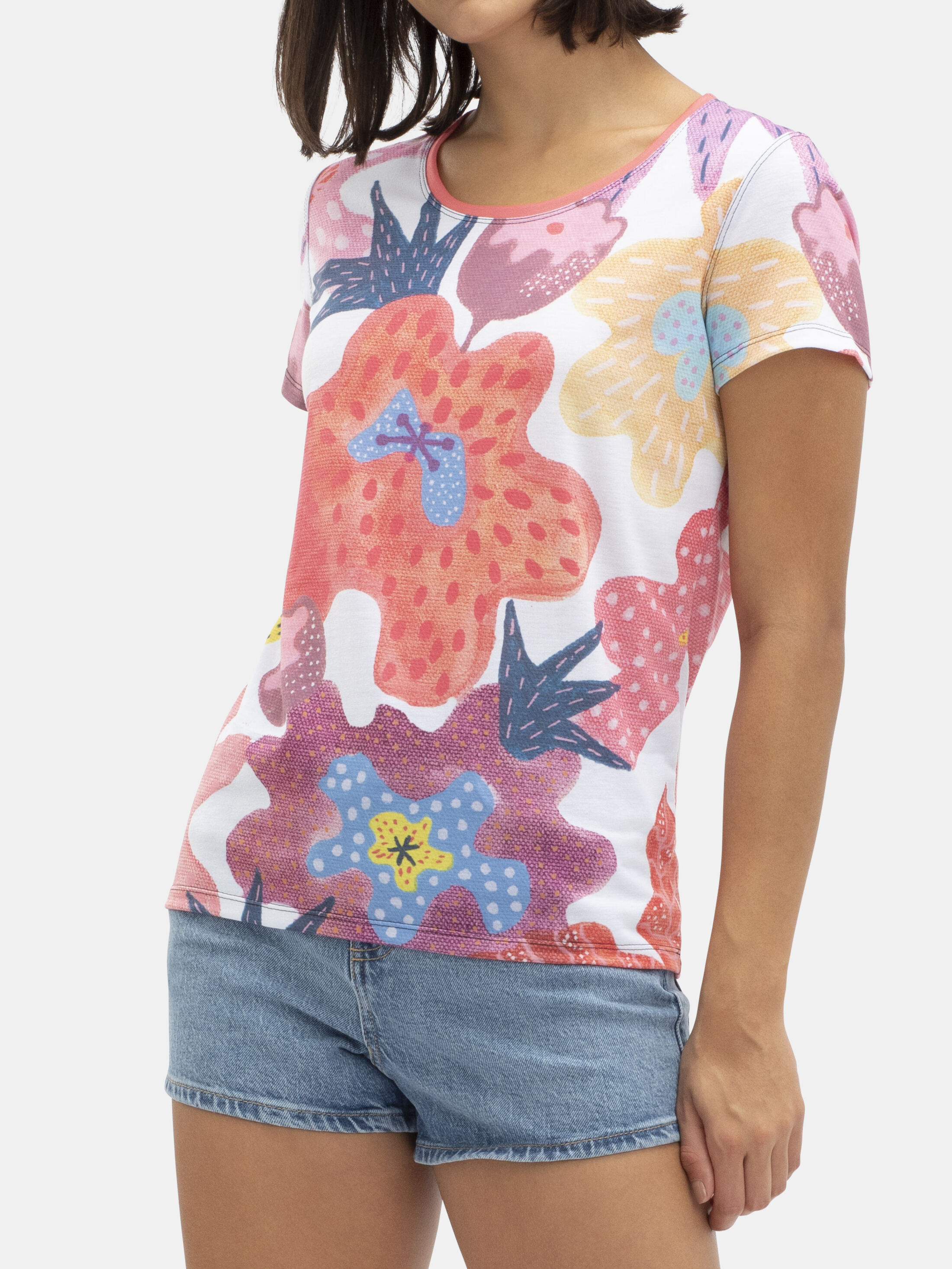 Women's Custom Regular Fit T-Shirt. Handmade to Order.