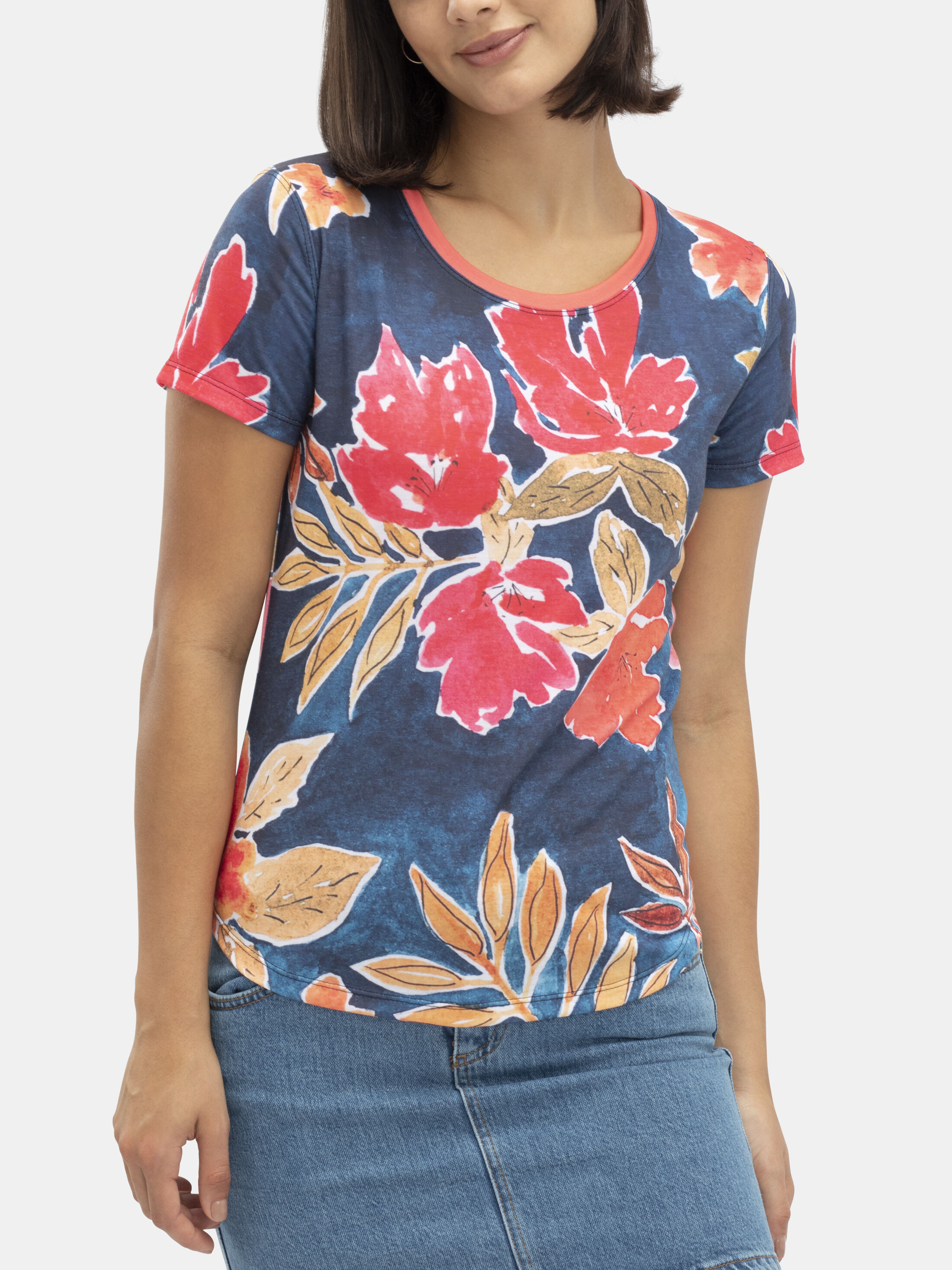 Women's Custom Slim Fit T-Shirt | Contrado