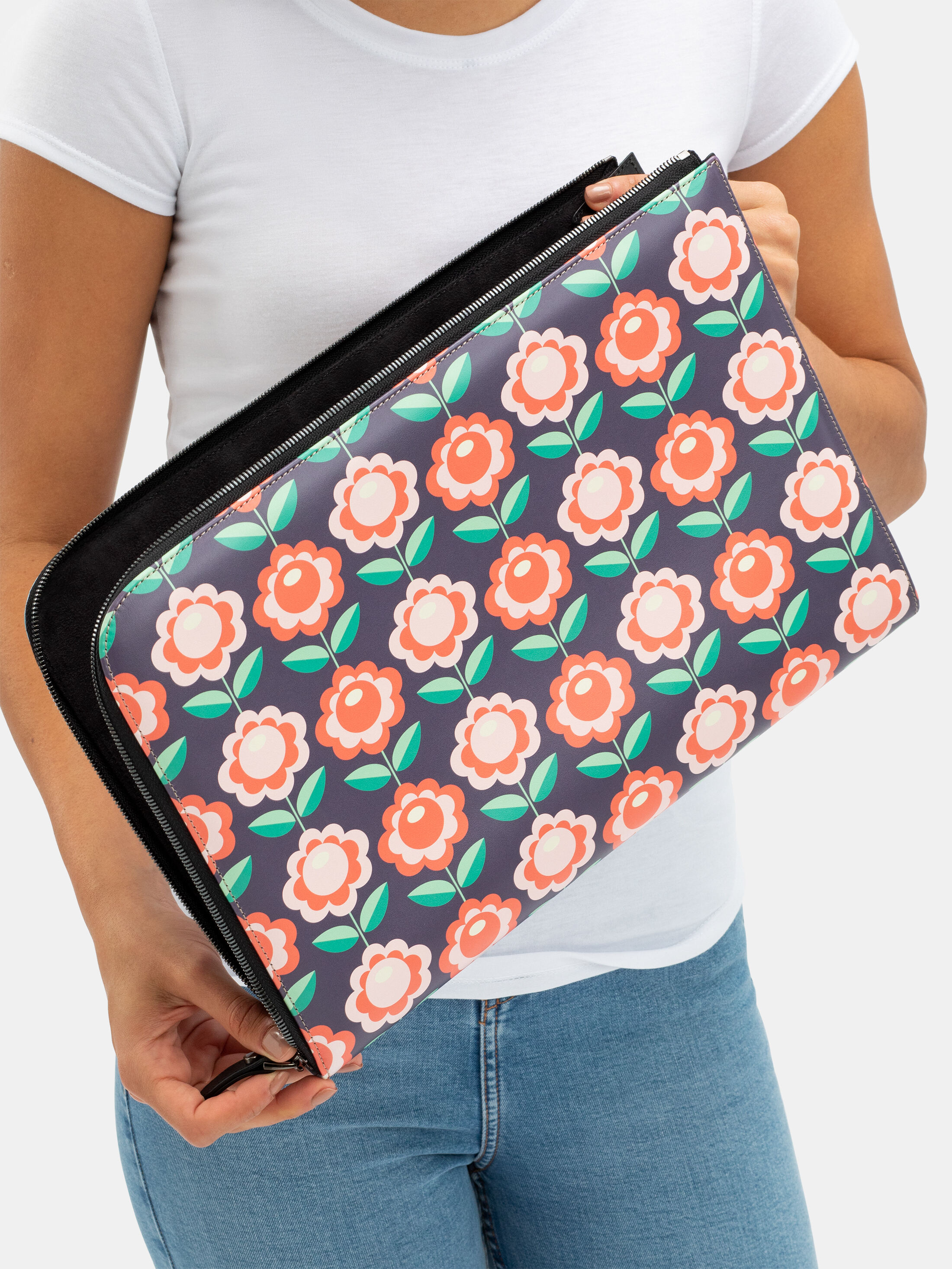 Custom Leather Folder With Logo at Nora Weeks blog