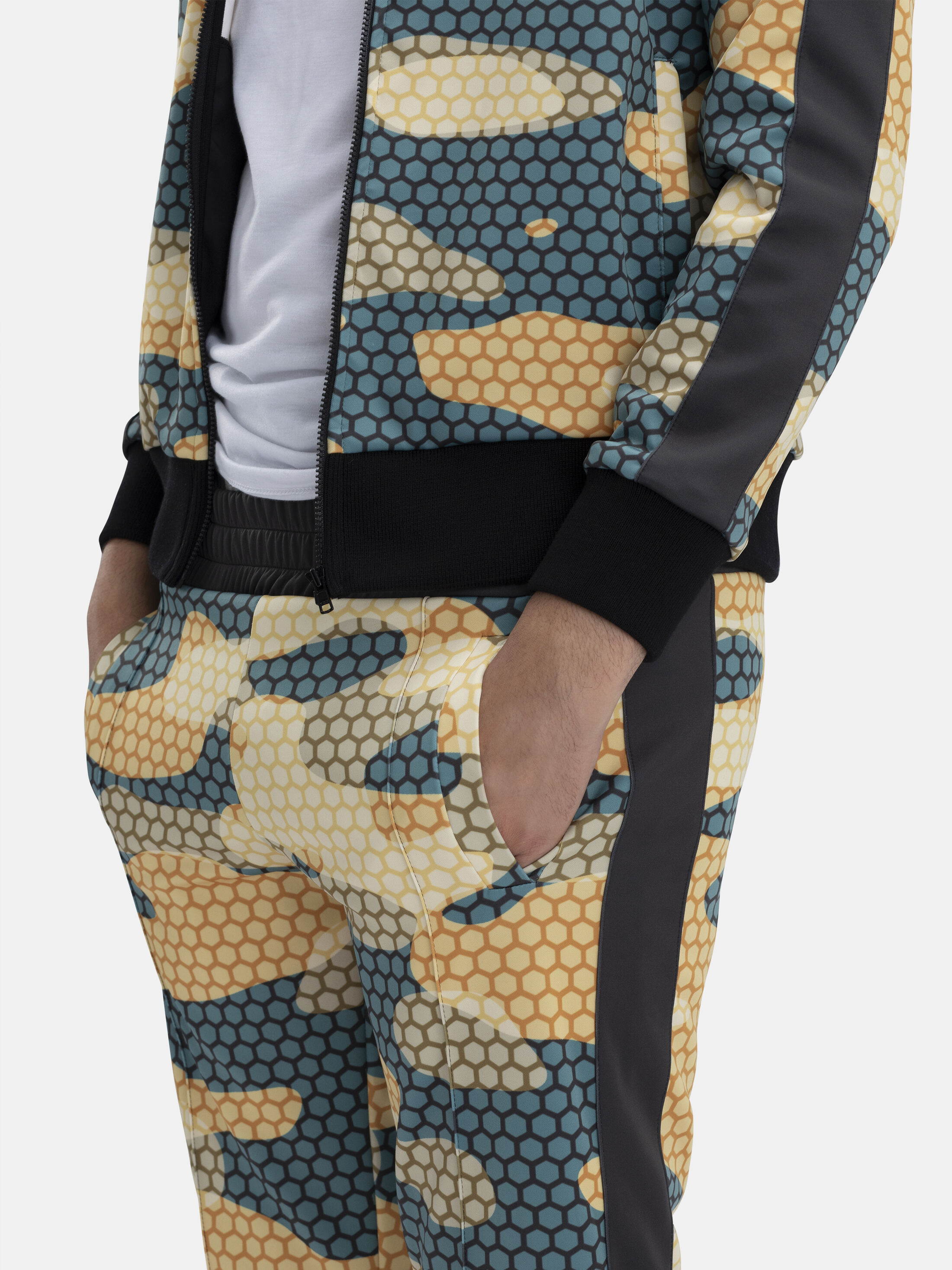 Custom Tracksuit Jacket & Pants. Tracksuit Printing.