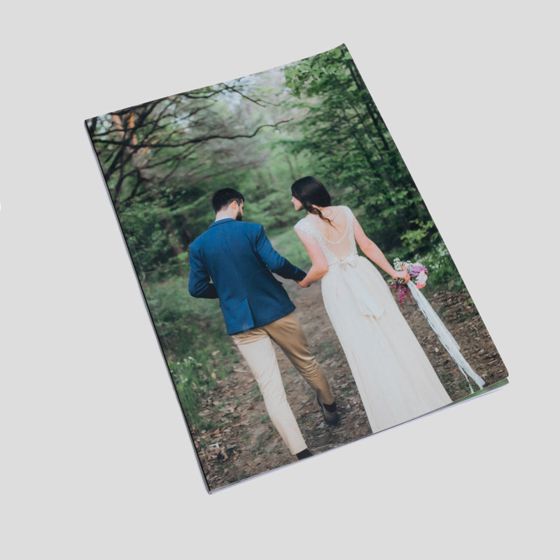 A4 Photo Book: Soft Cover Magazine Style Photo Book