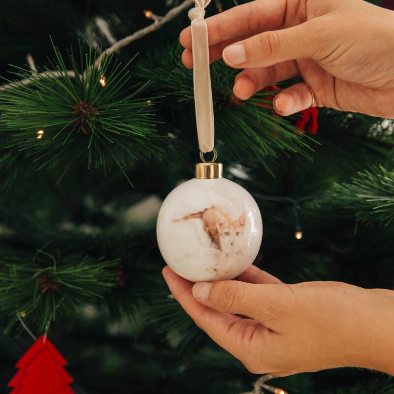 Personalised Photo Christmas Baubles. Create Your Own Baubles.